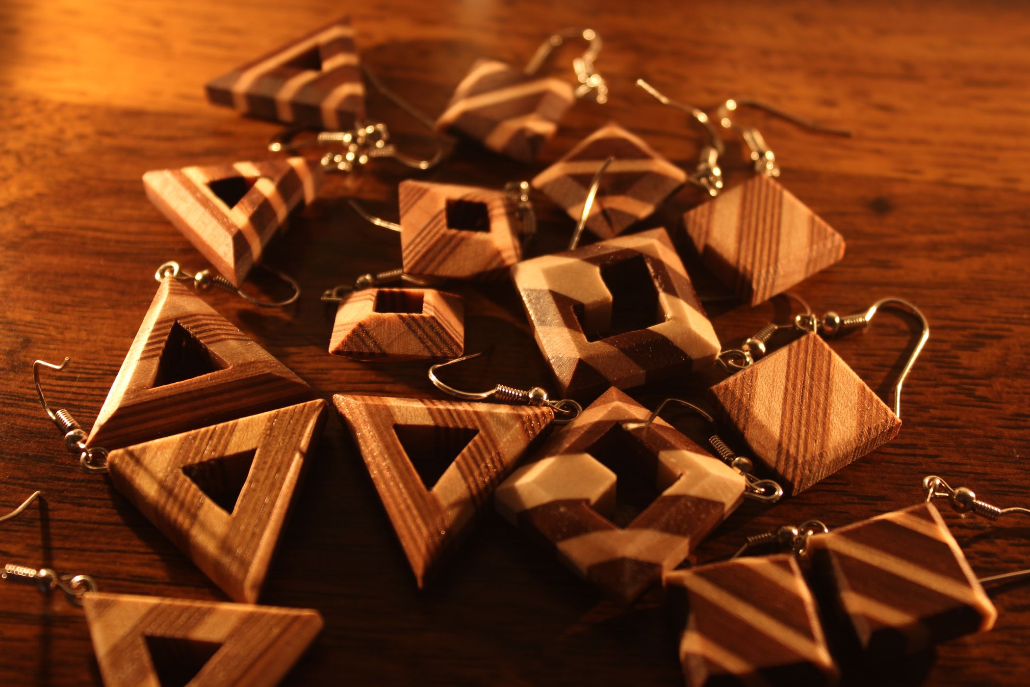 Wooden Earings for Free : 3 Steps (with Pictures) - Instructables