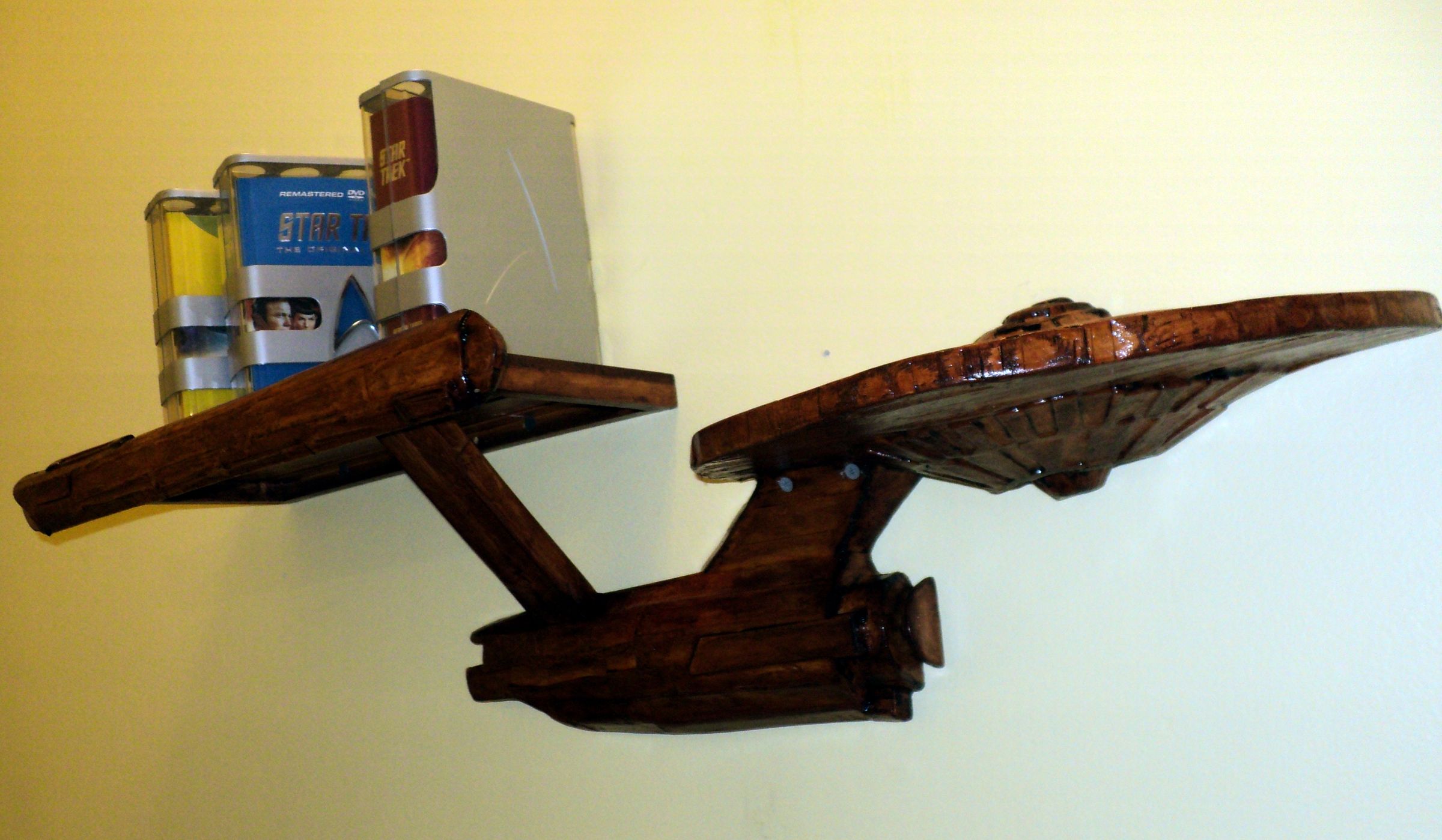 Star Trek Enterprise Composite Shelf : 9 Steps (with Pictures ...