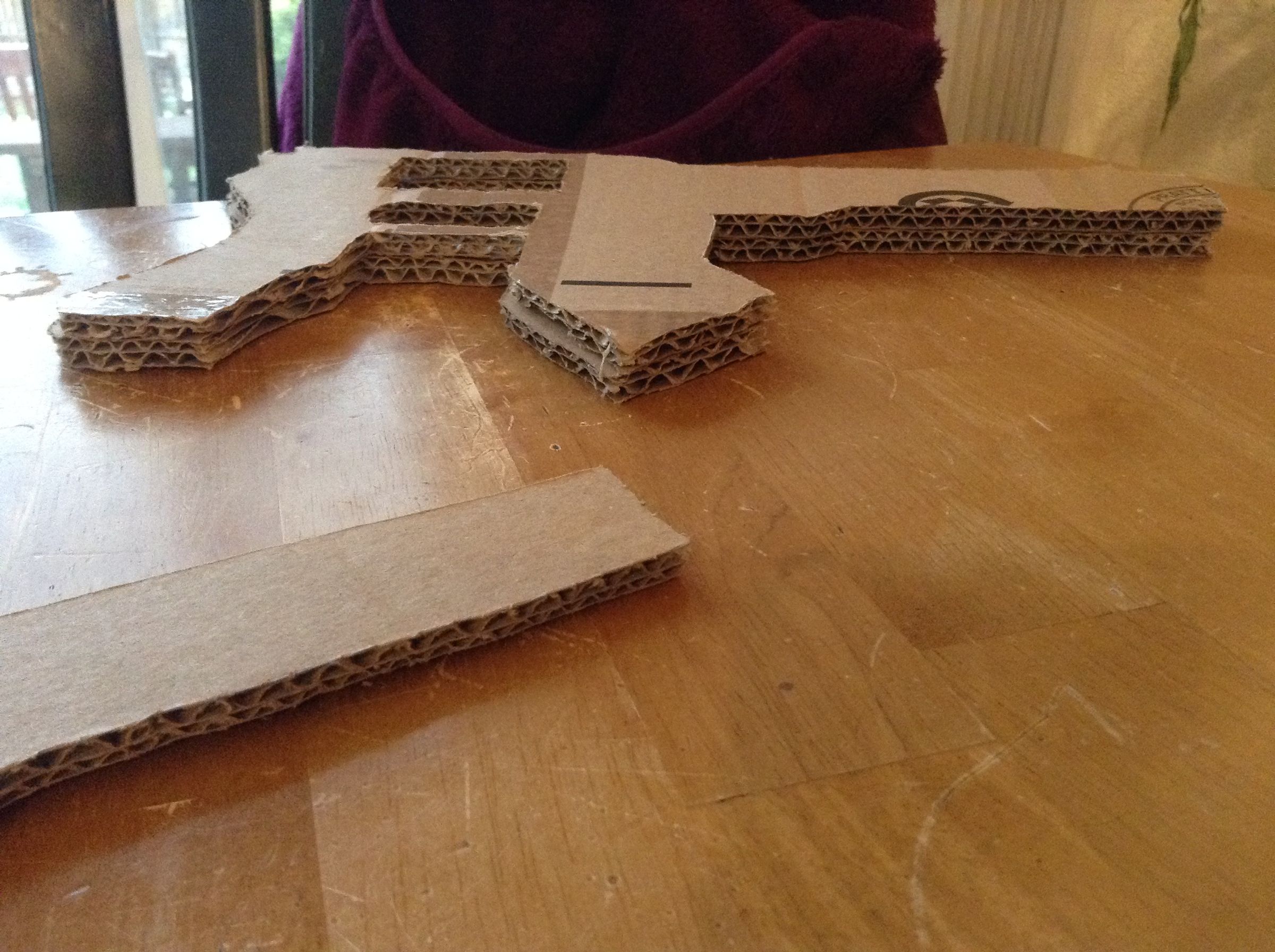 3D Cardboard Gun Model : 10 Steps (with Pictures) - Instructables