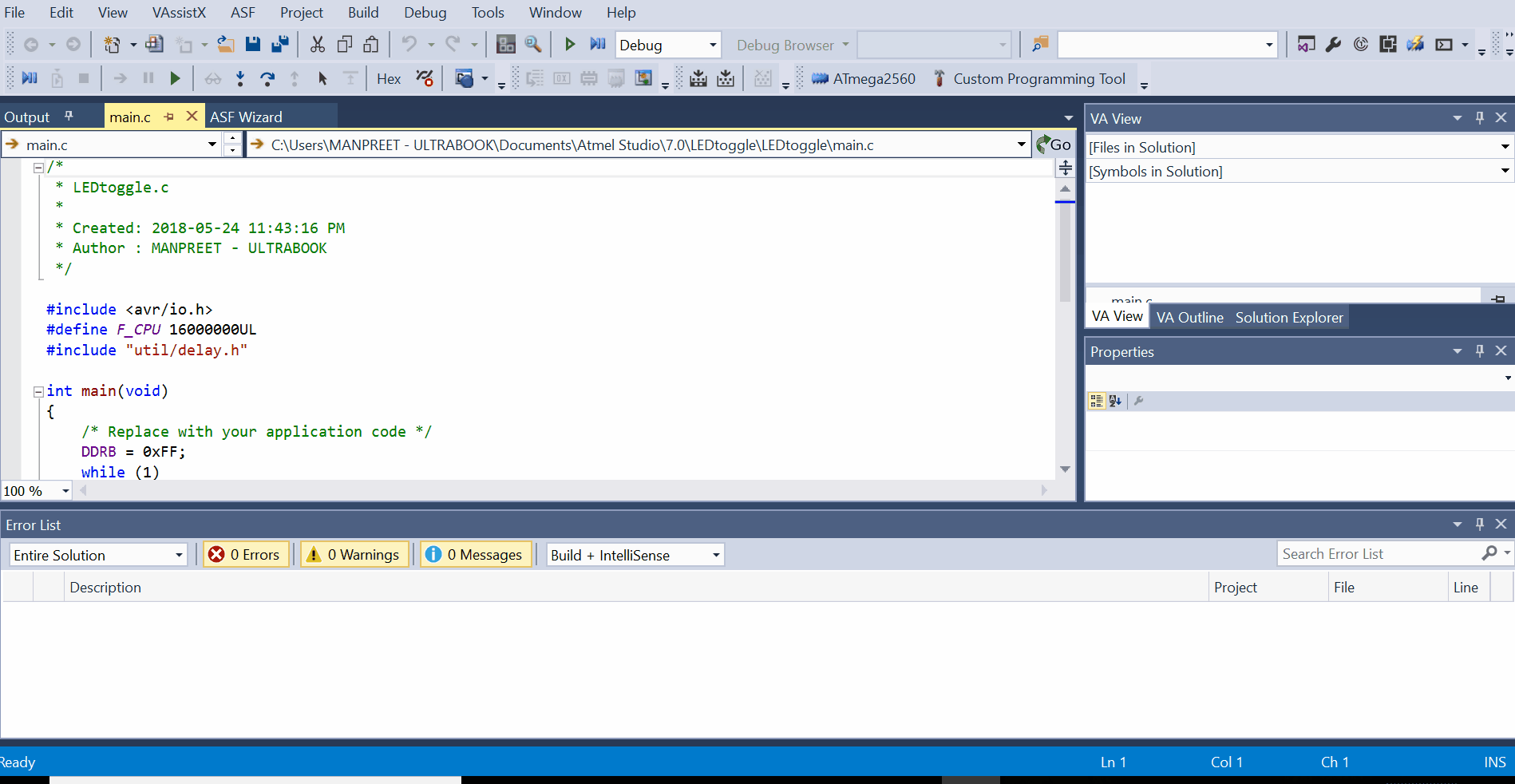 Embedded C Programming Using AVR Studio on Arduino Boards - Instructables