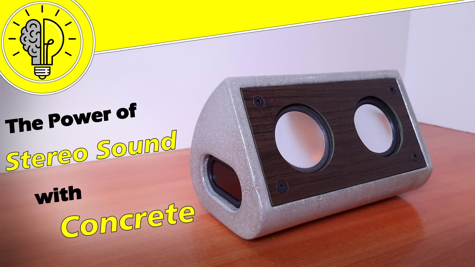 Concrete Bluetooth Stereo Speaker V2 : 5 Steps (with Pictures ...