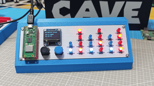 Raspberry Pi Pico W - Binary Clock / Weather Monitor : 7 Steps (with Pictures) - Instructables