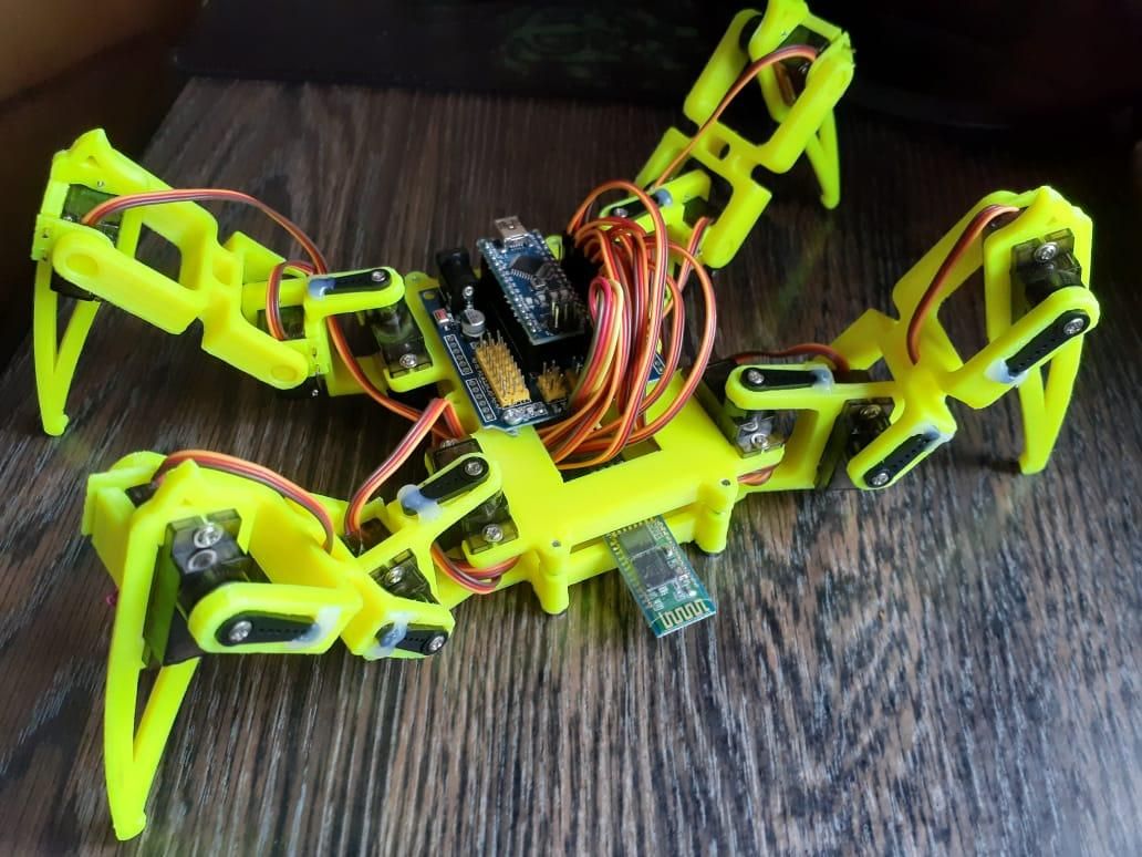 [DIY] Spider Robot(Quad Robot, Quadruped) : 14 Steps (with Pictures ...
