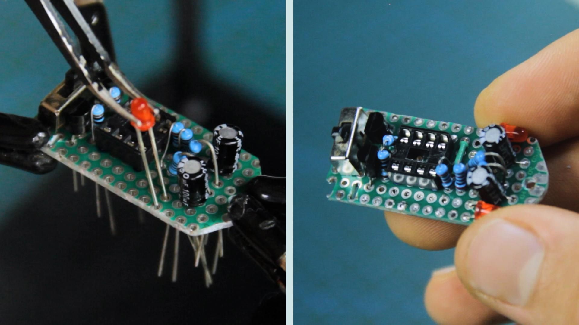 Make the Tiniest Line Follower Robot Without a Microcontroller : 10 ...