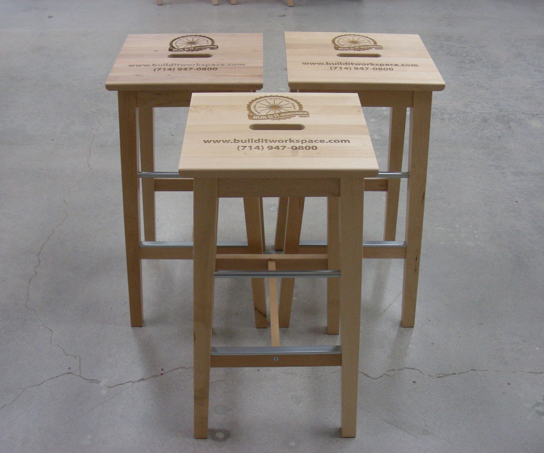 Laser Engraved Work Stools : 7 Steps - Instructables
