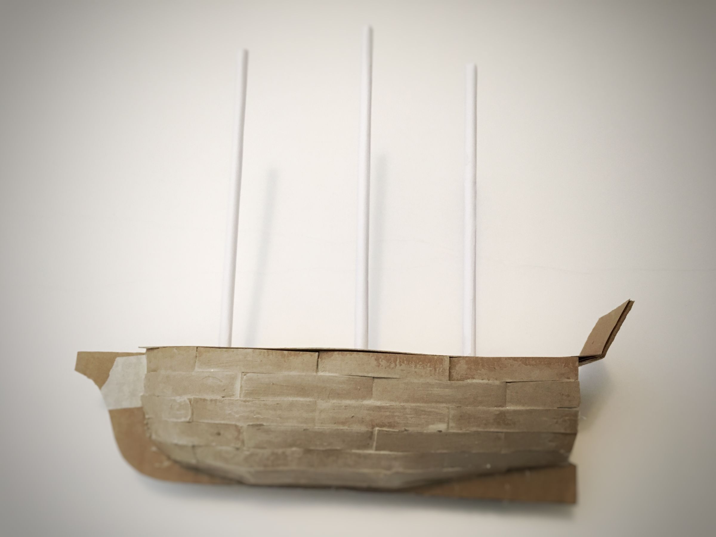 Model Ship From Paper and Cardboard : 15 Steps (with Pictures ...