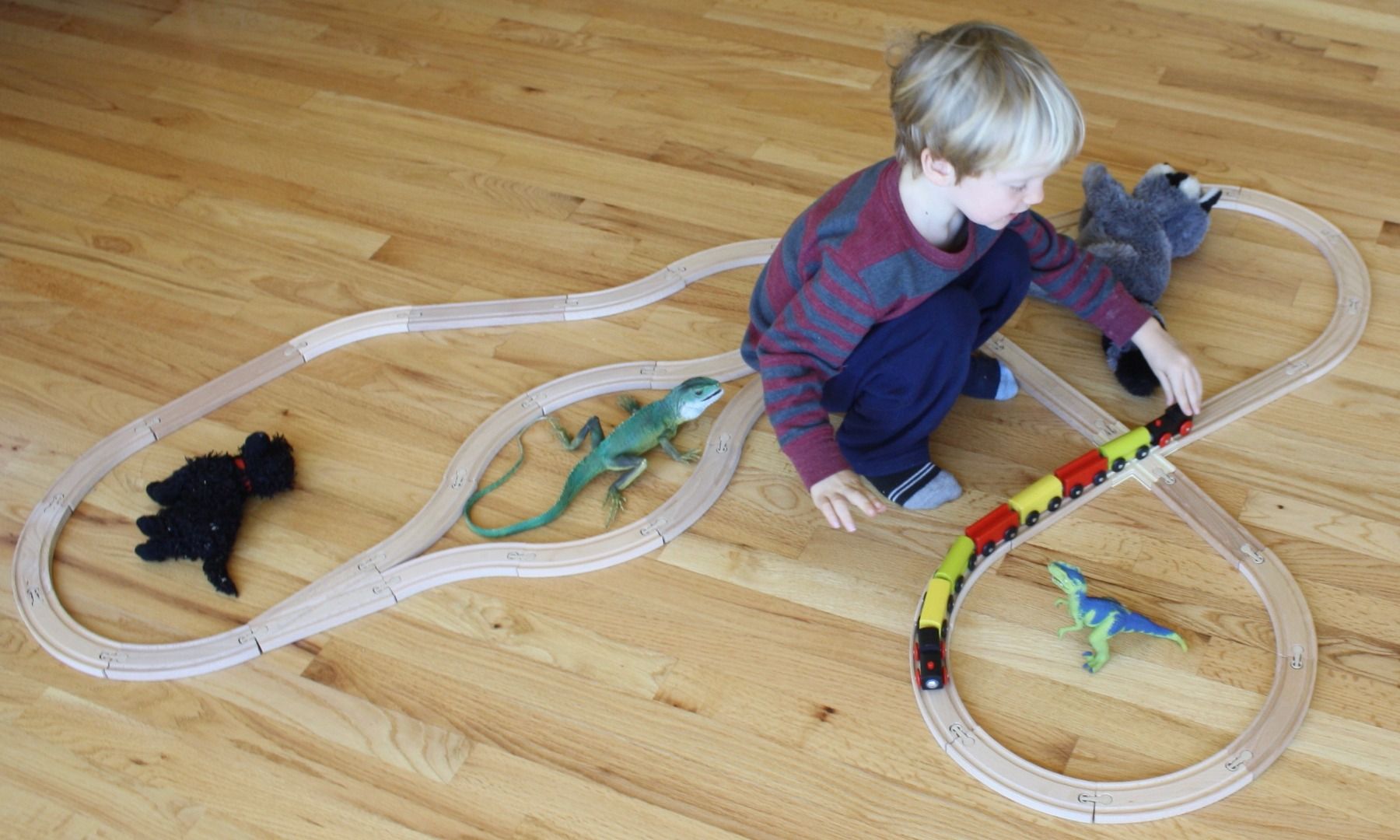 Custom Wooden Train Track X-crossing : 4 Steps (with Pictures ...