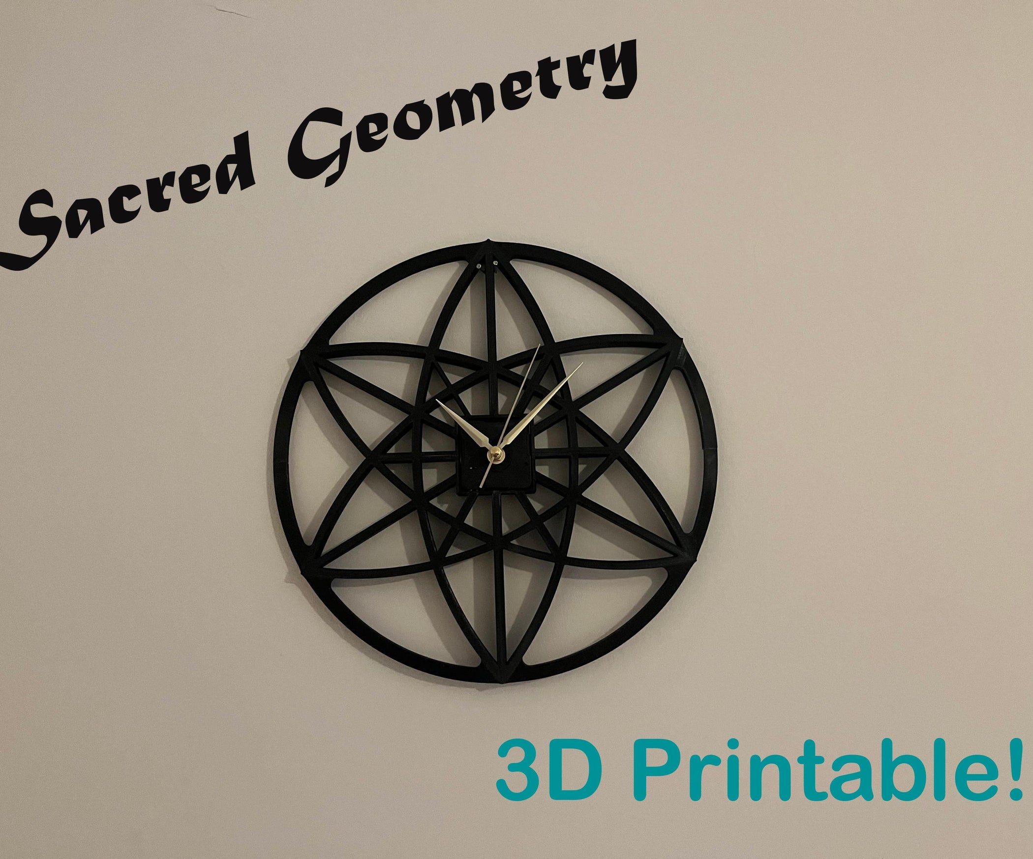 Sacred Geometry Clock: Full Instructions for Other Geometries!! : 9 ...