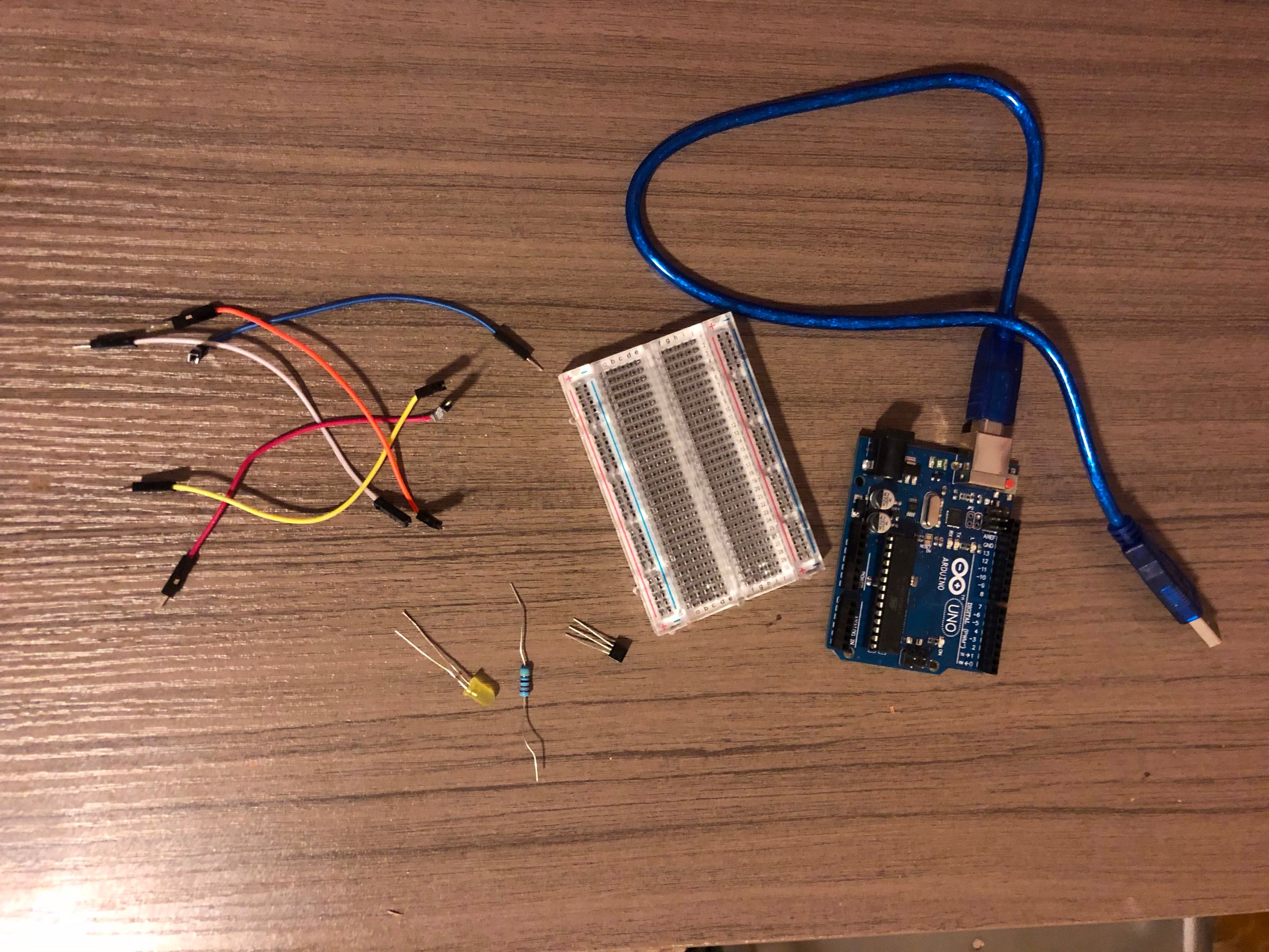 Temperature Sensor Using Arduino Uno : 4 Steps (with Pictures ...