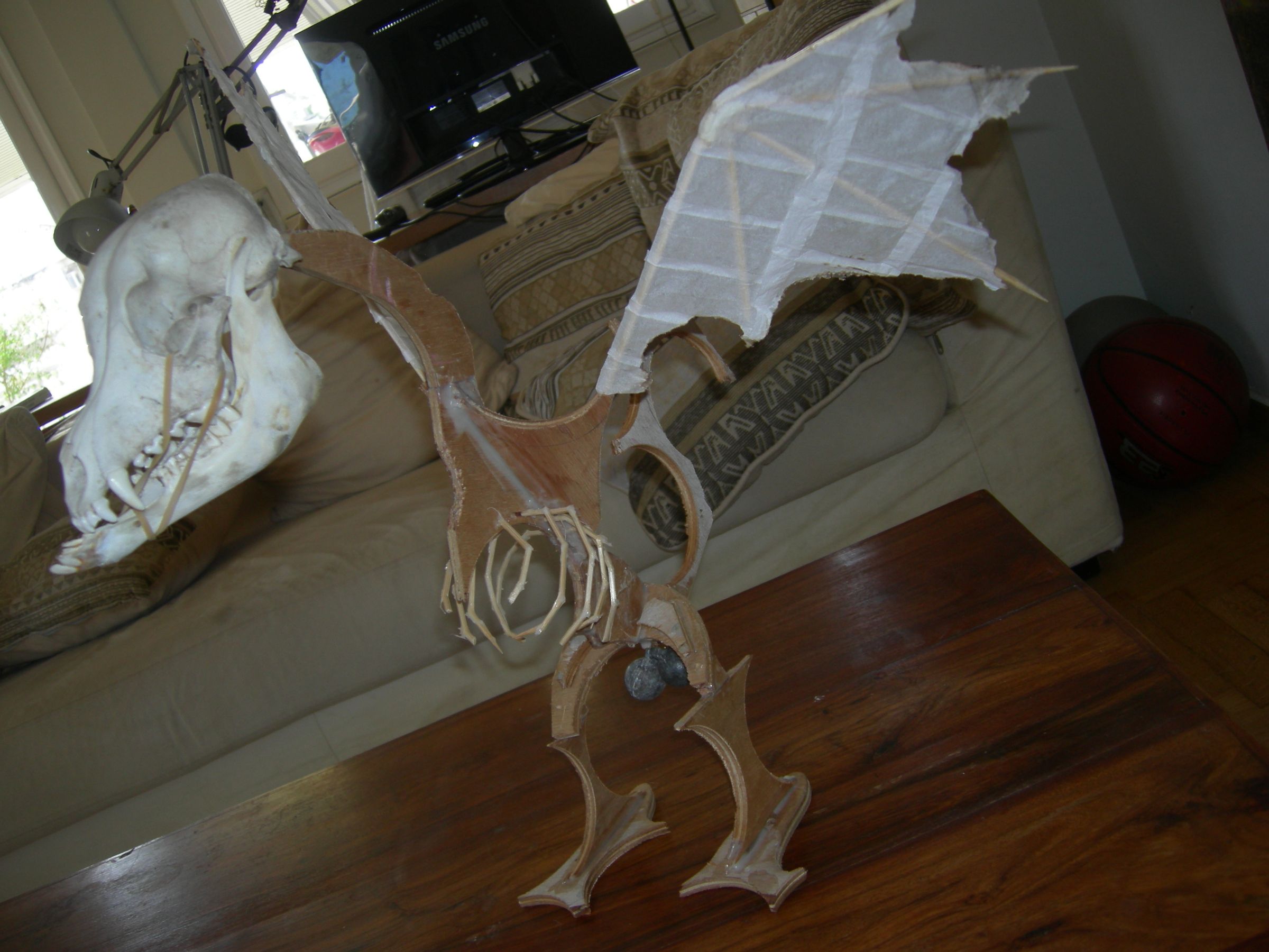 Table Dragon Miniature(from Real Bone) - Instructables