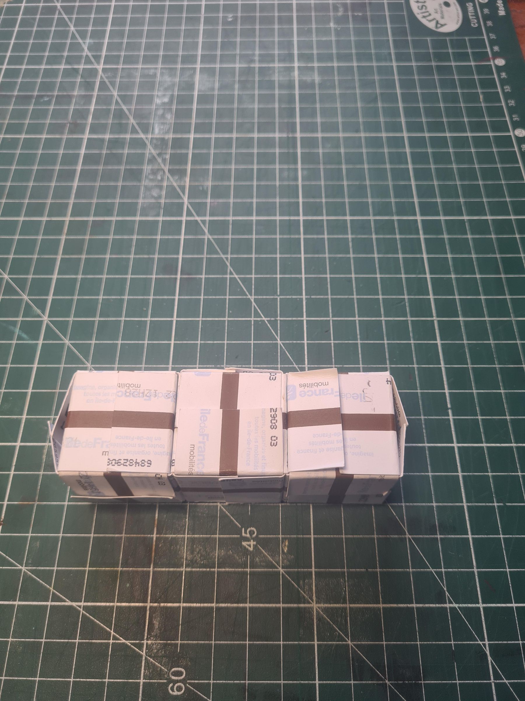 Menger's Cube Cardboard Lampshade Made From Metro Tickets : 9 Steps ...