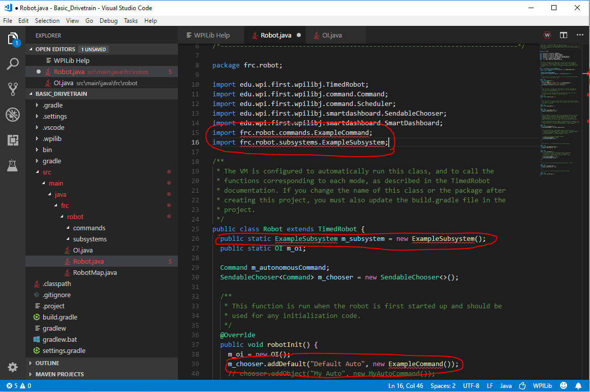 2019 FRC Writing a Simple Drive Train (Java) : 5 Steps - Instructables