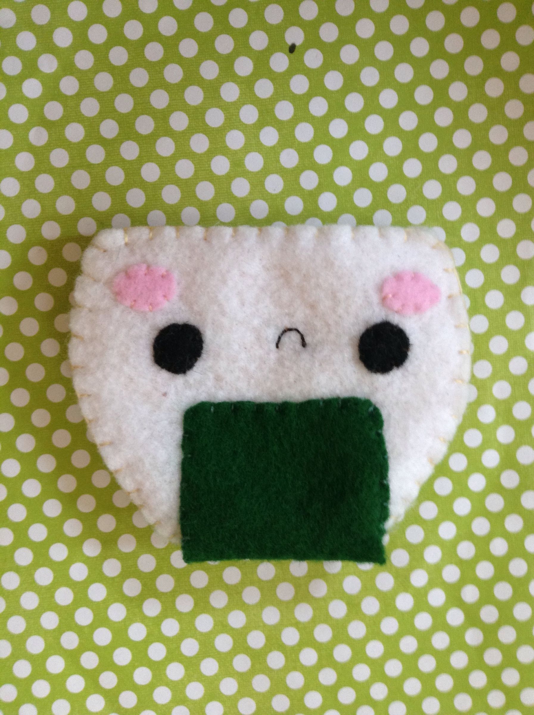 Onigiri Sushi Coin Purse : 10 Steps - Instructables