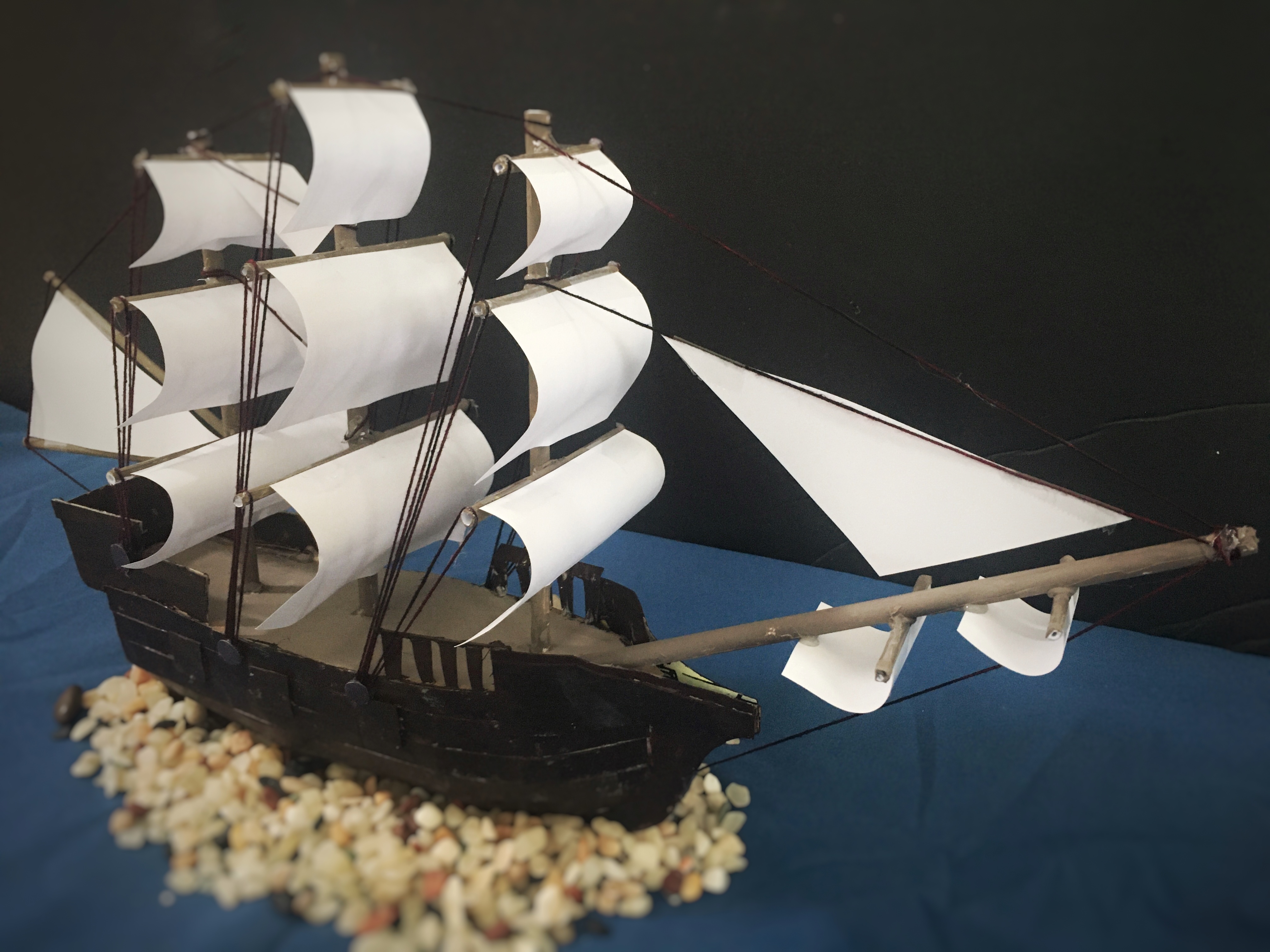Model Ship From Paper and Cardboard : 15 Steps (with Pictures ...