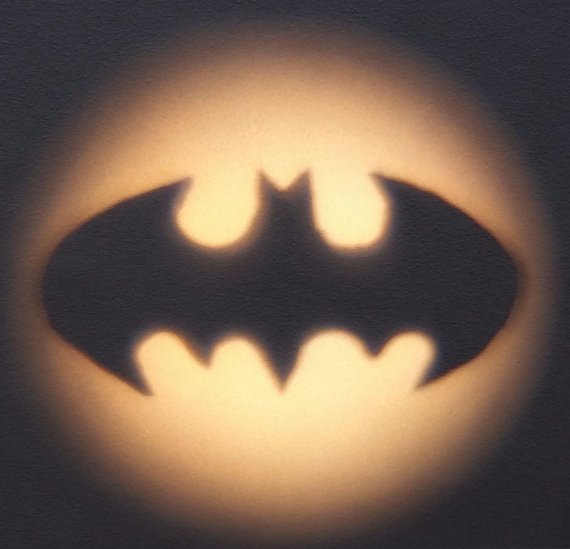 Bat Signal - Made From LED Floodlight, PVC Frame, and Whiteboard : 6 ...