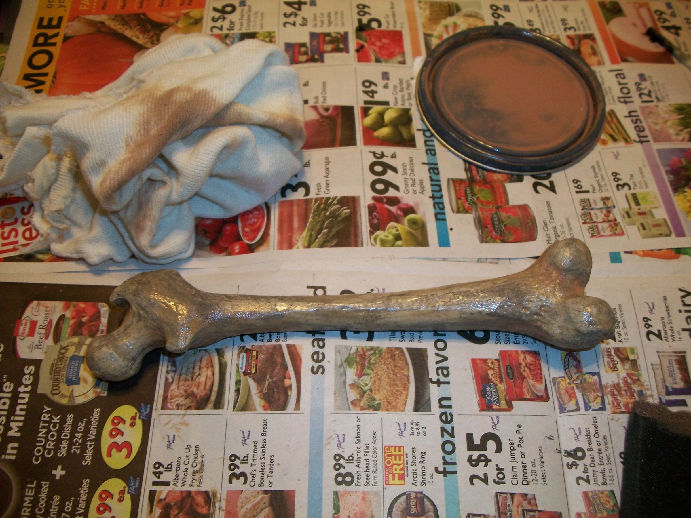 Aging Medical Bones & "Fallout 3" Gore Bags. : 5 Steps (with Pictures ...