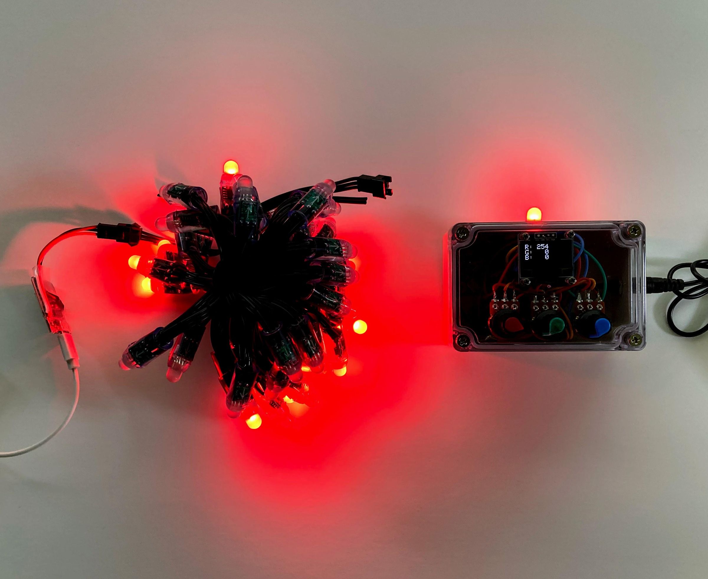 Remote Color Picker for House LEDs : 4 Steps - Instructables