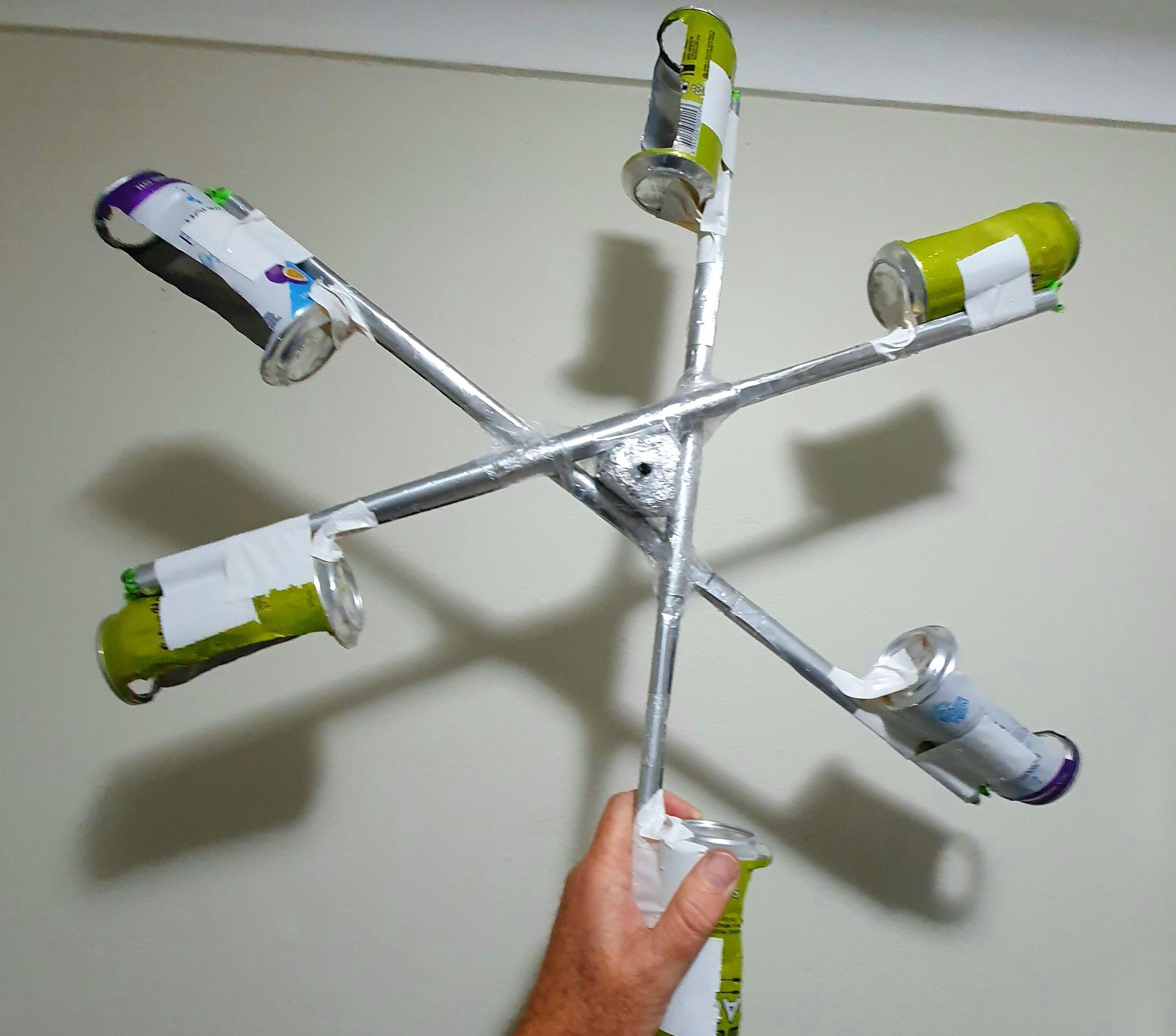 Aluminium Beer Can Waterwheel : 4 Steps - Instructables