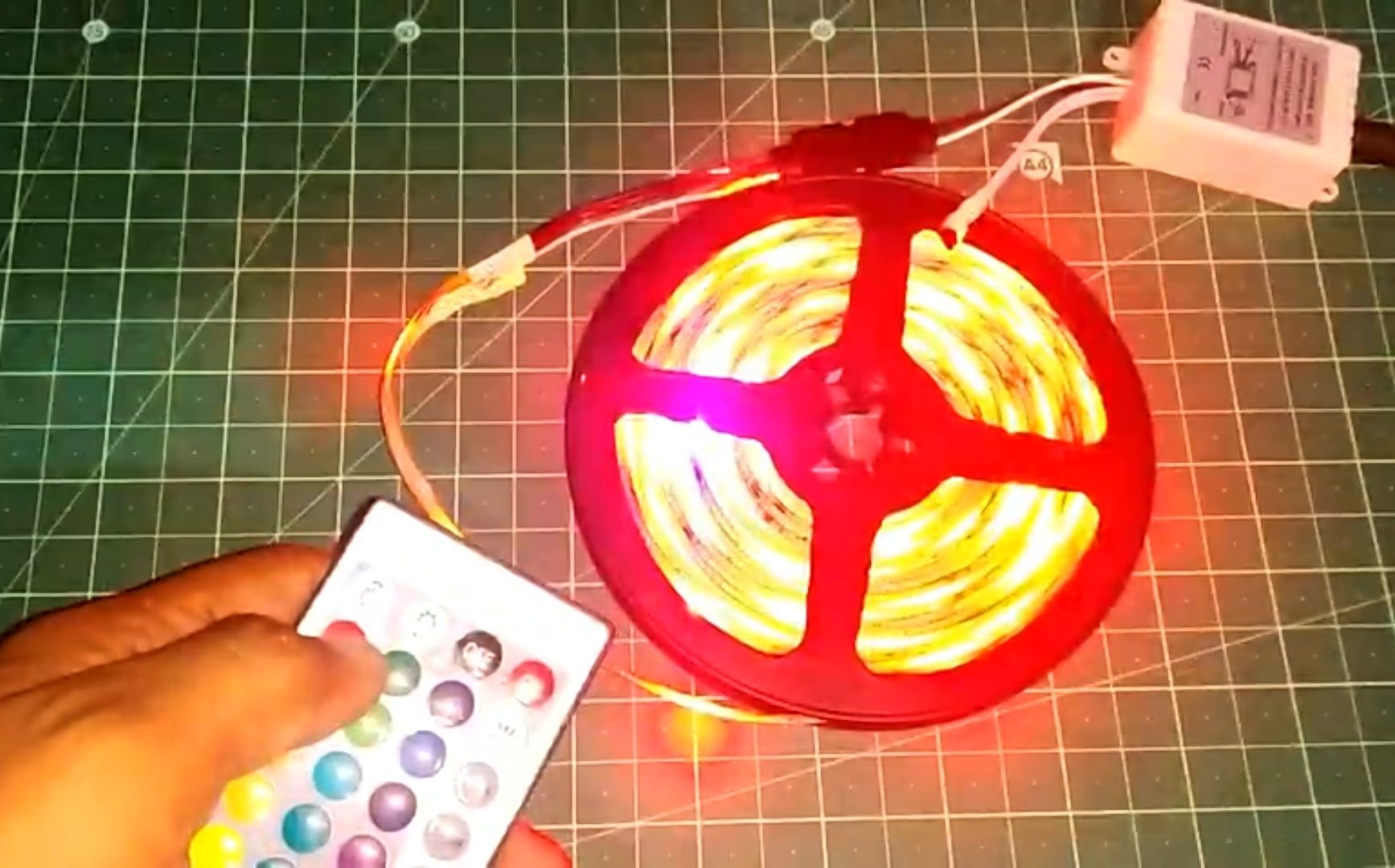 ESP8266 RGB LED STRIP WIFI Control | NODEMCU As a IR Remote for Led ...