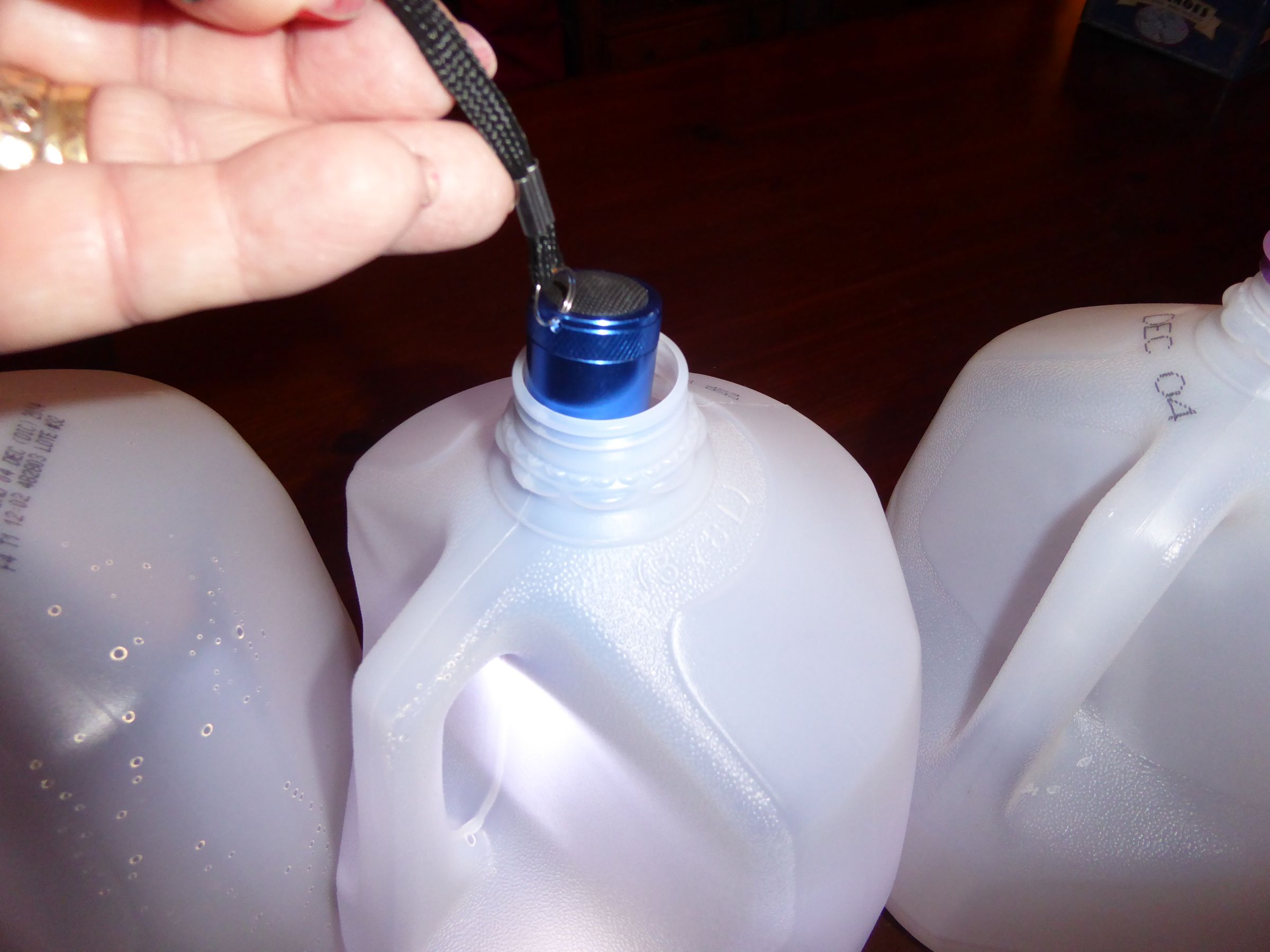 Light My No-Fire, Water Jug Party and Camping Lights : 5 Steps (with ...