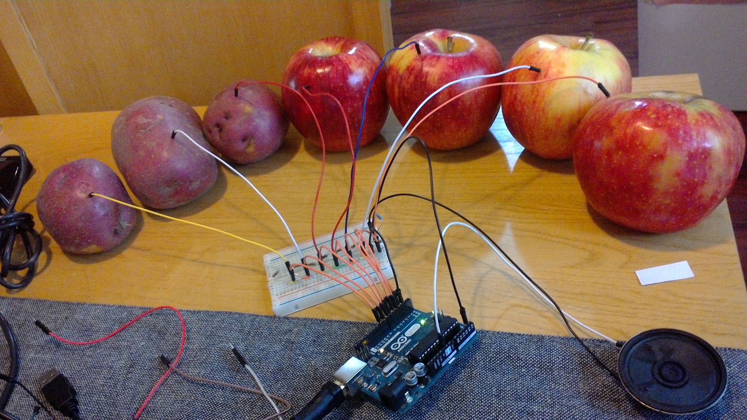 Capacitive-Touch Arduino Keyboard Piano : 10 Steps (with Pictures ...