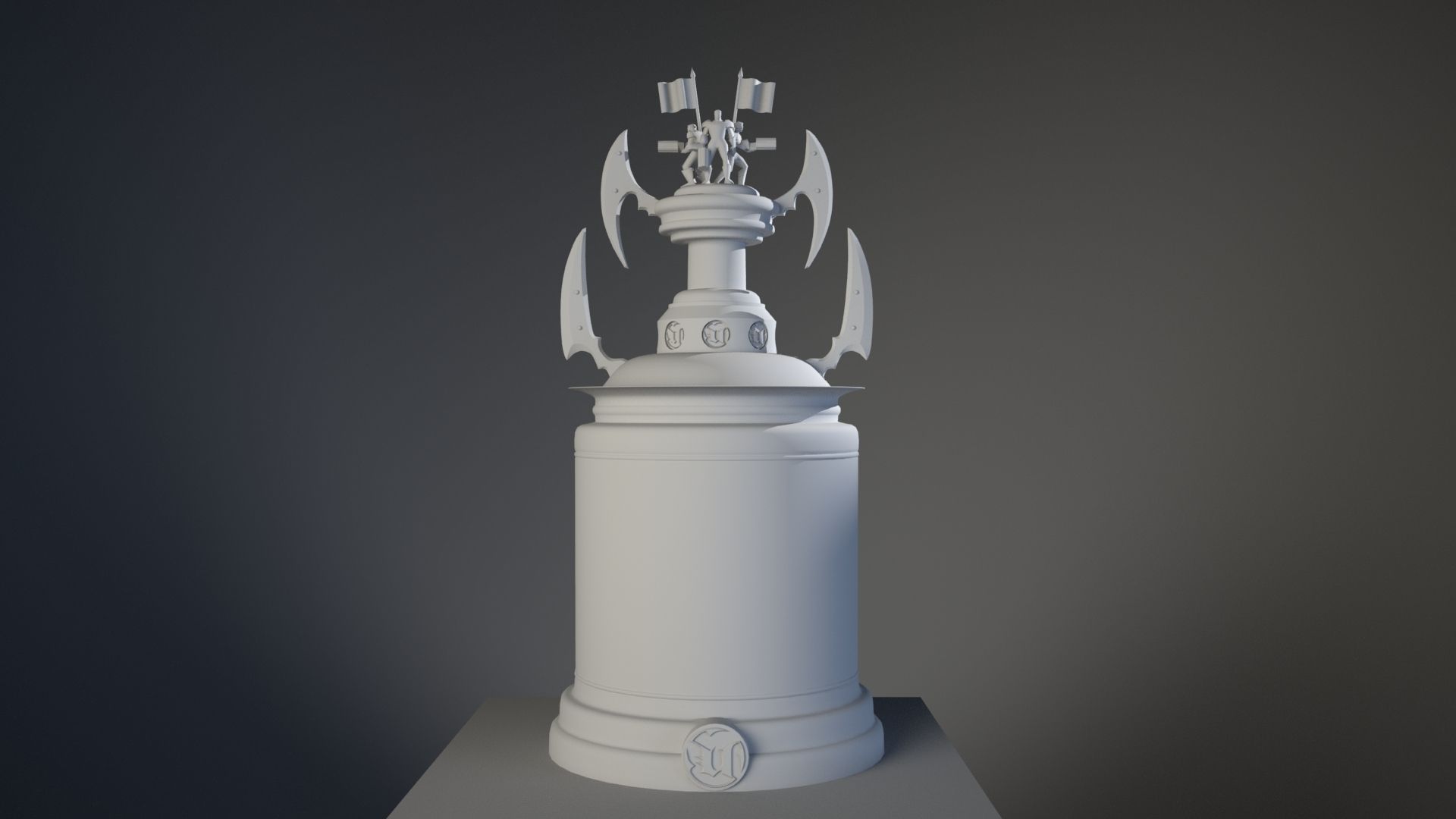 Unreal Tournament Trophy Papercraft + 3d Print : 5 Steps - Instructables
