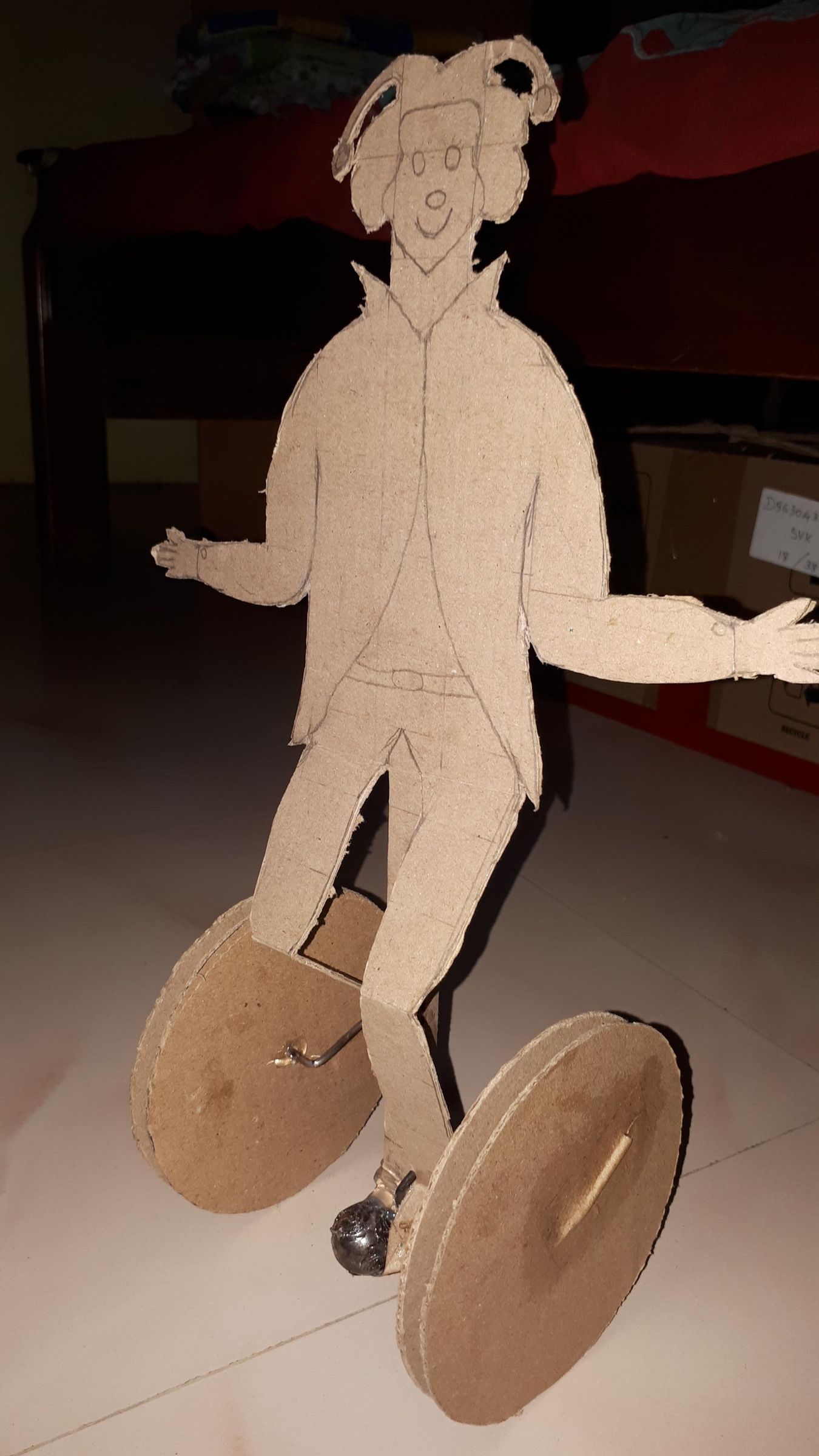 Moving Automata Walking Buffoon : 14 Steps (with Pictures) - Instructables