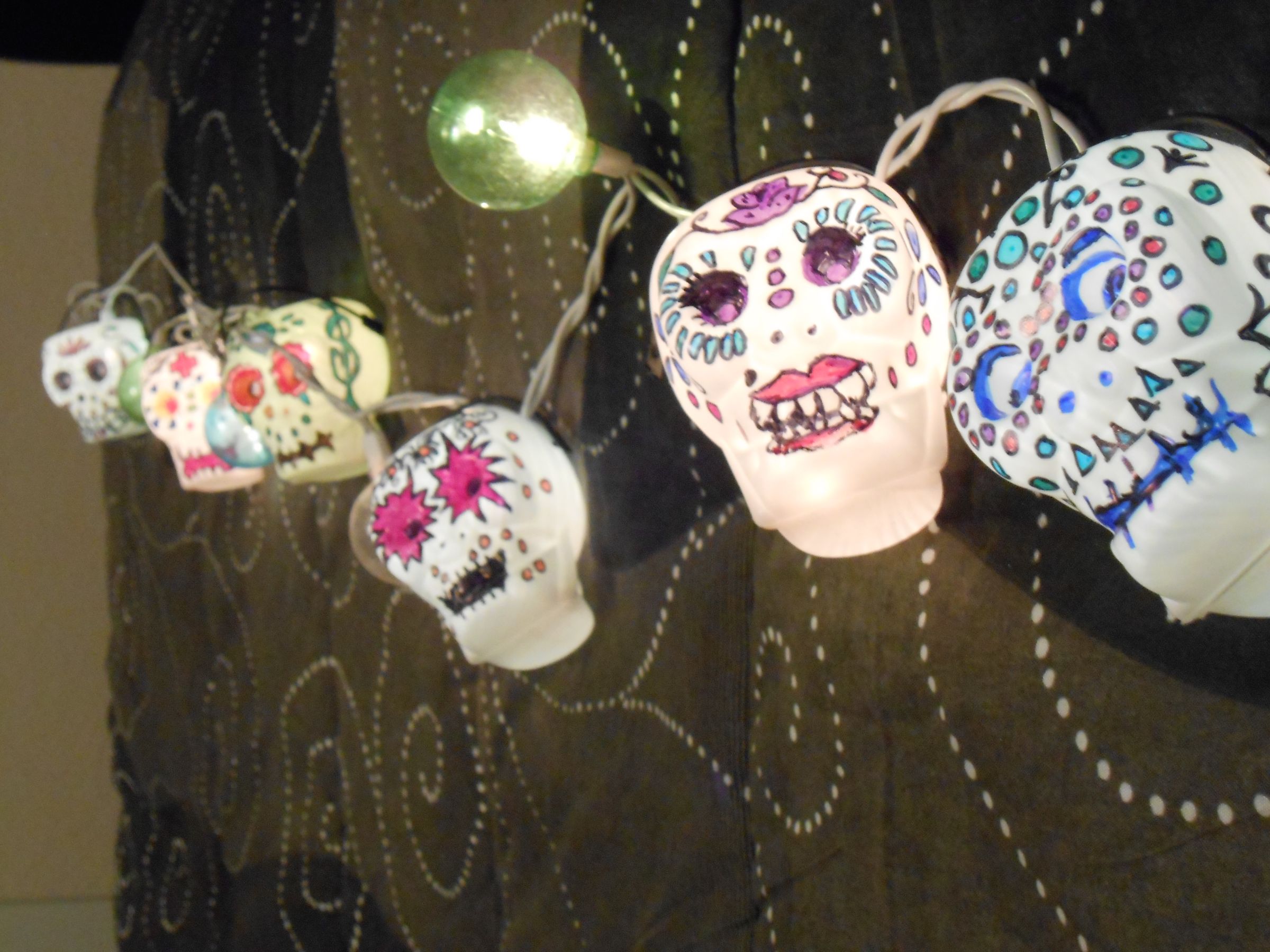 Sugar Skull String Lights : 3 Steps (with Pictures) - Instructables
