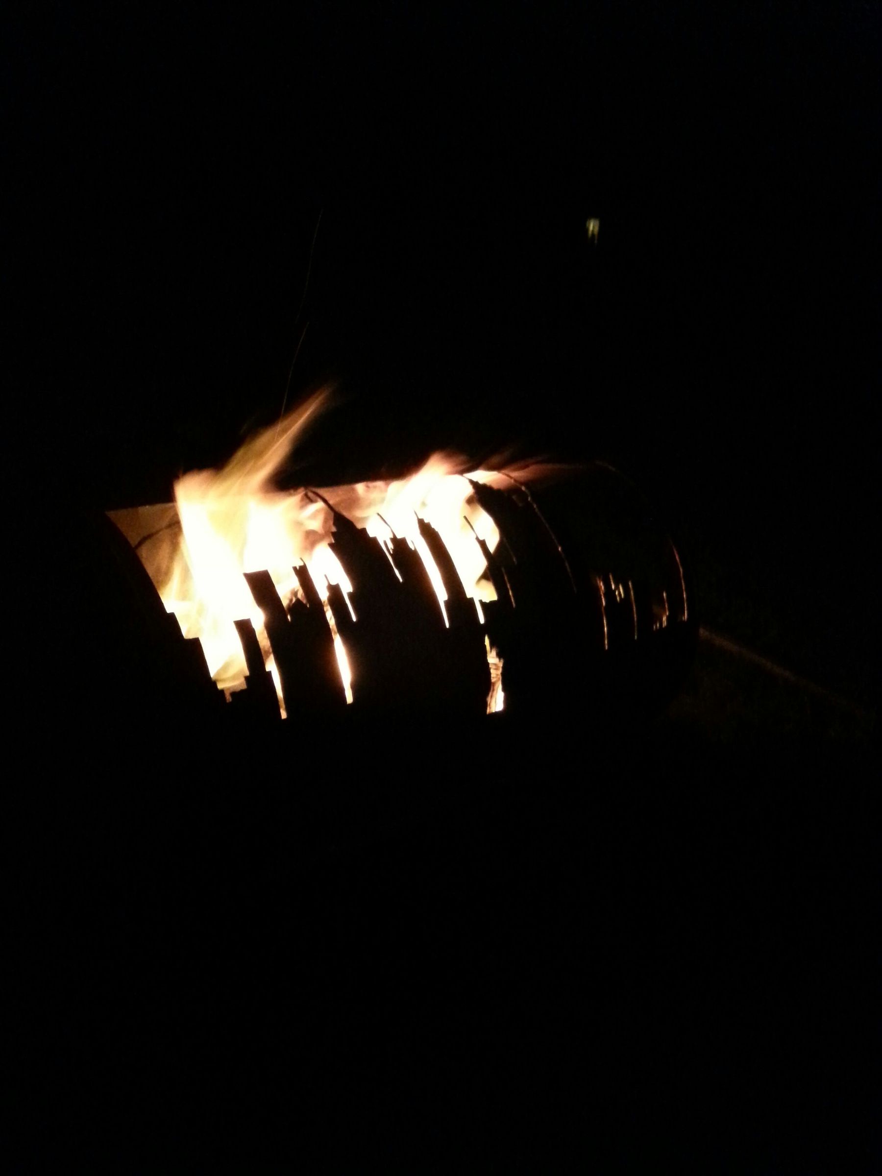 Oil Drum Garden Fire Pit With a Skyline..!! : 10 Steps (with Pictures ...