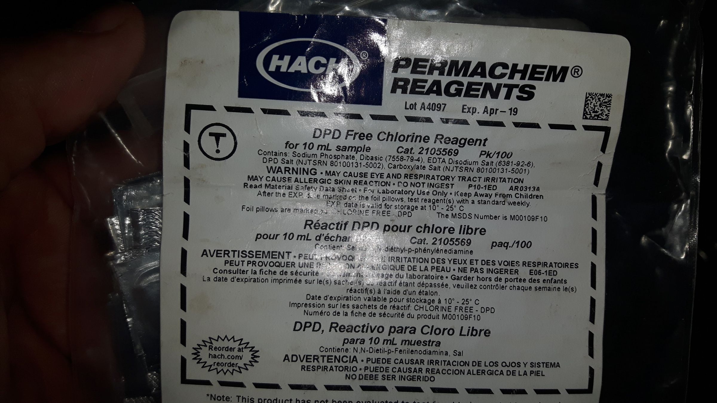 DPD Colorimeter Chlorine Test : 5 Steps - Instructables