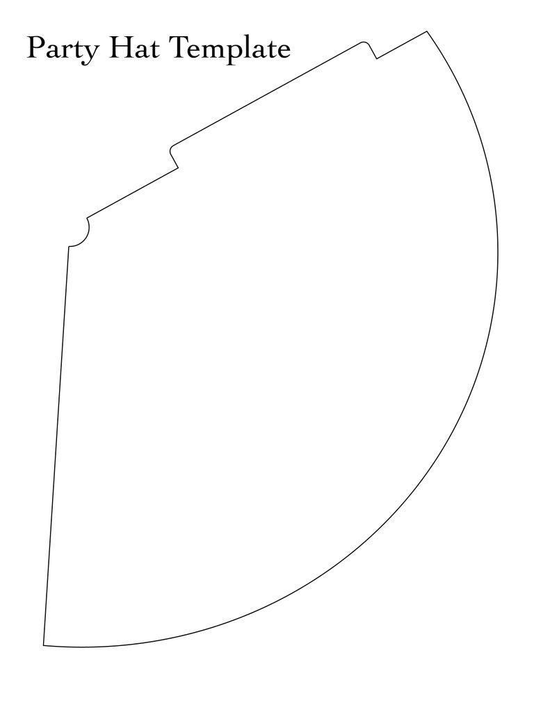 Party Hat Template Atelier Yuwa Ciao Jp