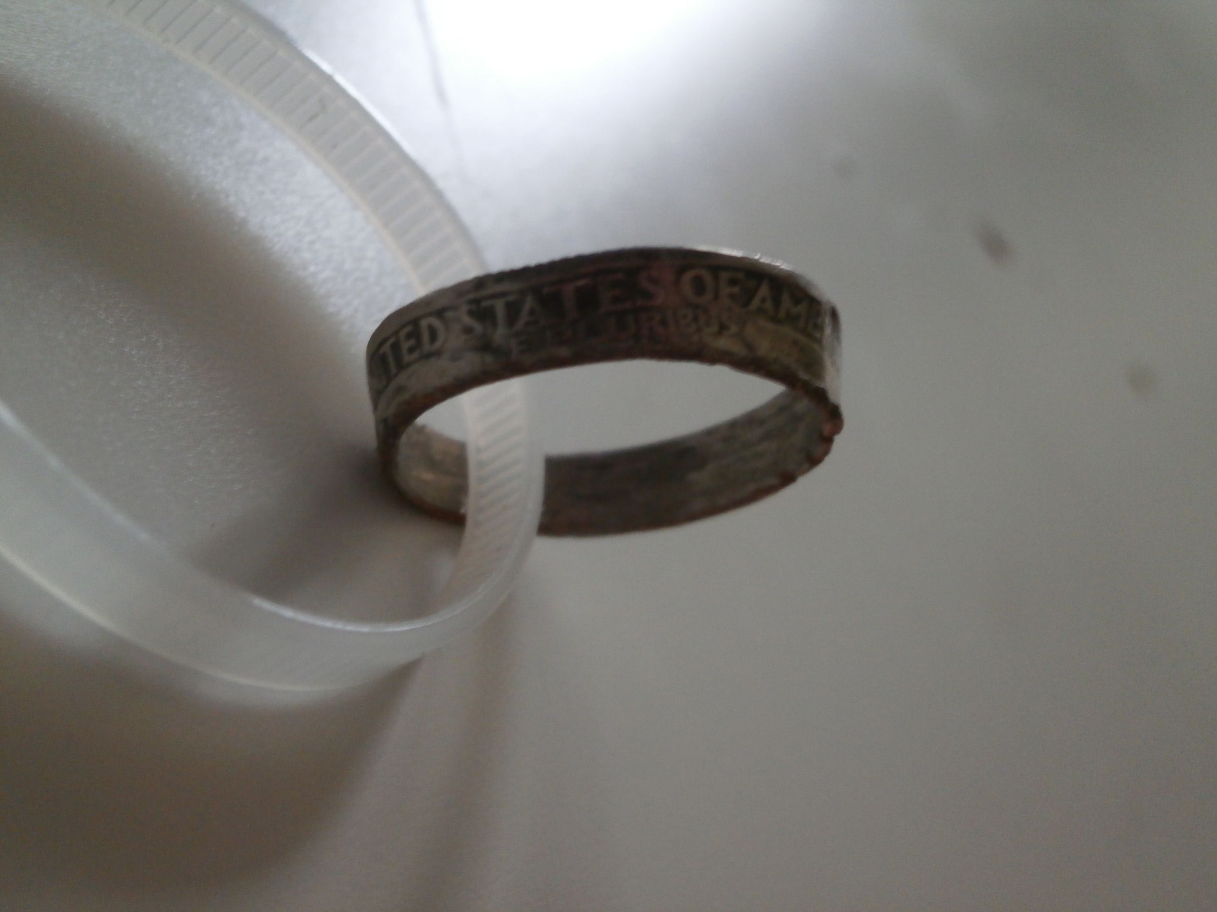 How to Make a Coin Ring From a Quarter : 8 Steps (with Pictures ...