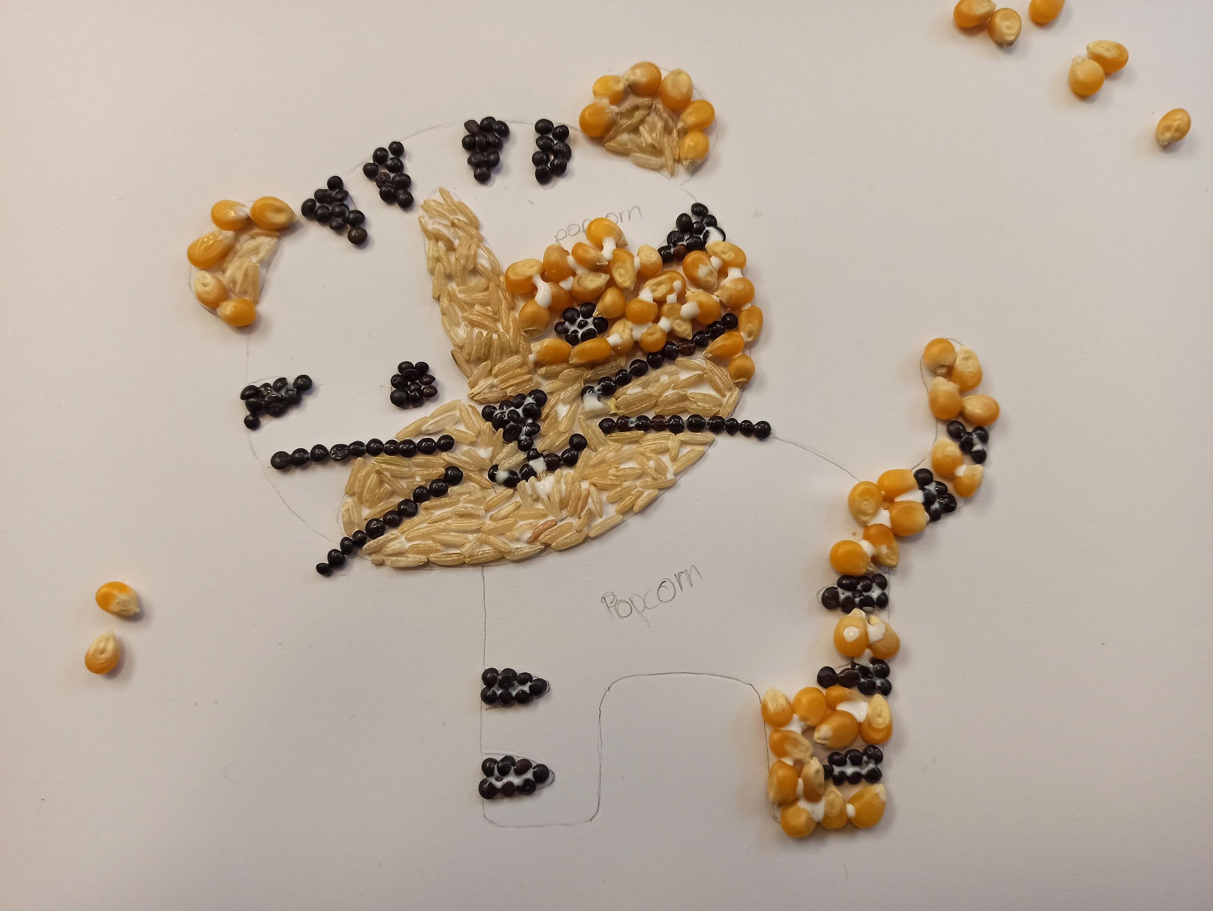 Easy Grains Art : 3 Steps - Instructables