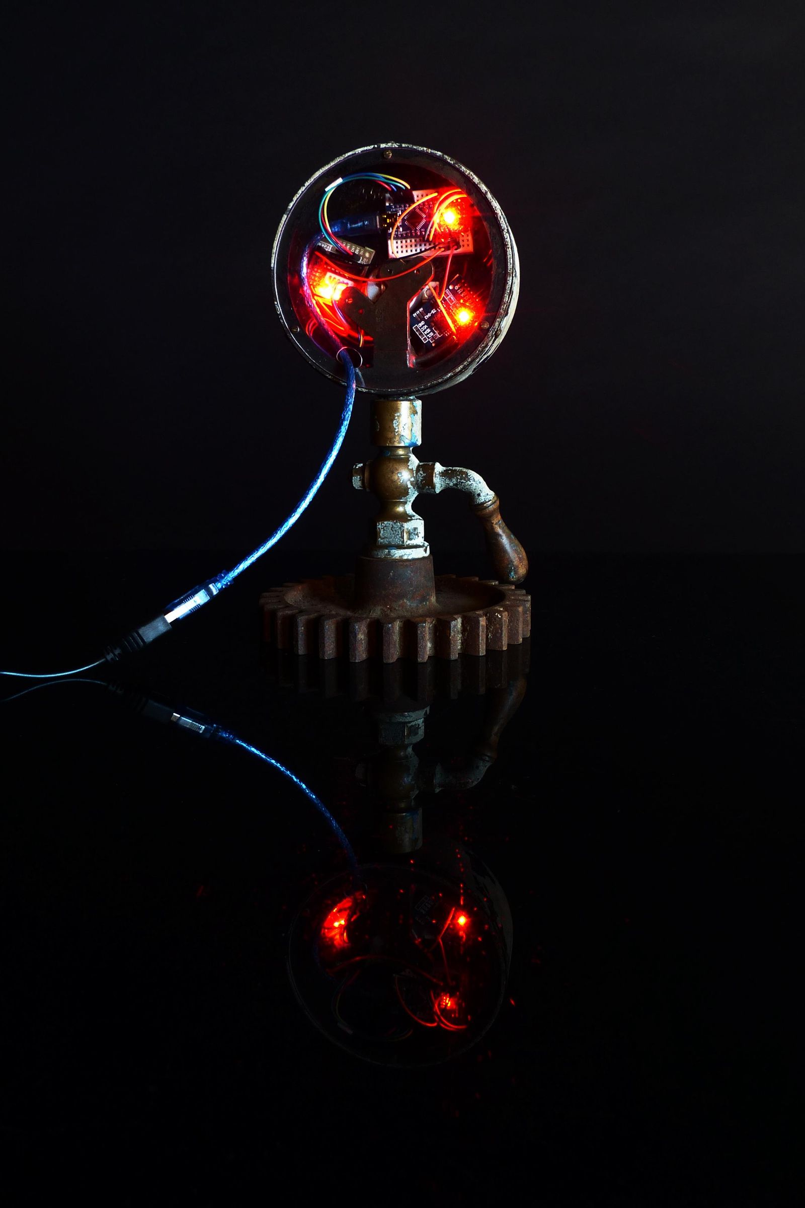 Manometer Clock (controlled by Arduino) : 9 Steps (with Pictures) - Instructables