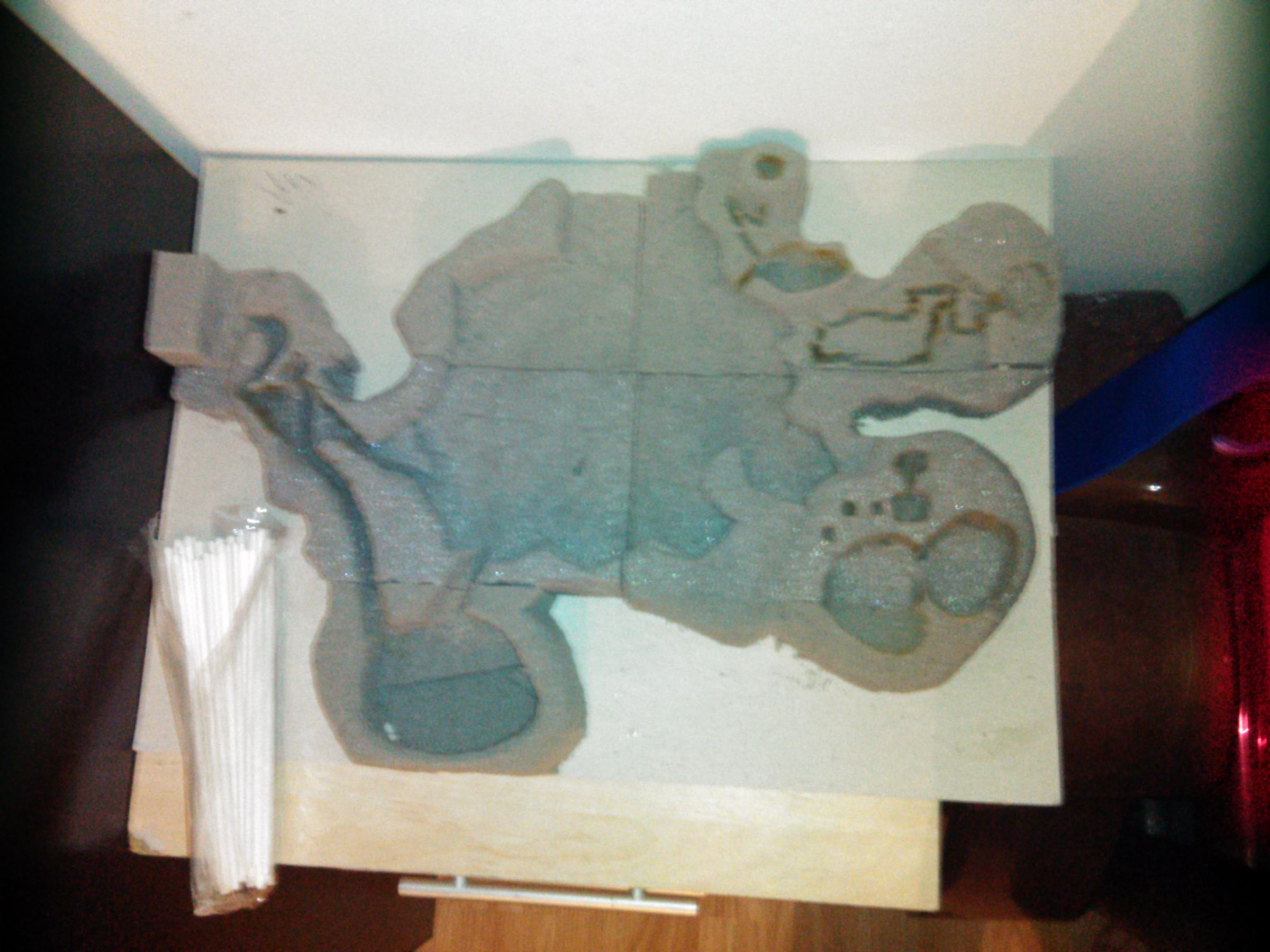 Zelda Ocarina of Time Hyrule World Map Diorama : 5 Steps - Instructables