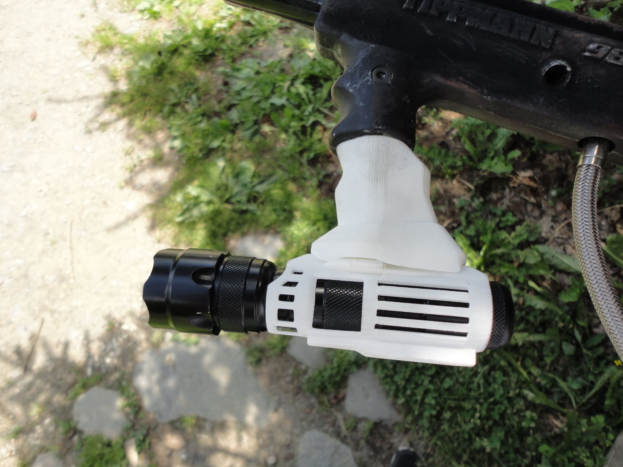 Creating a 3d Printed Tactical Flashlight Mount for the Tippman 98 ...