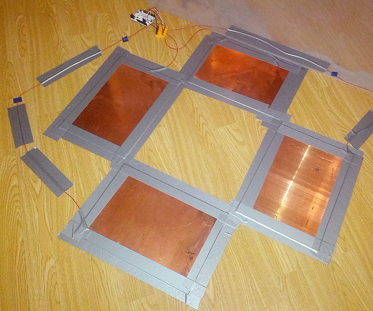 Capacitive Dance Pad : 4 Steps - Instructables