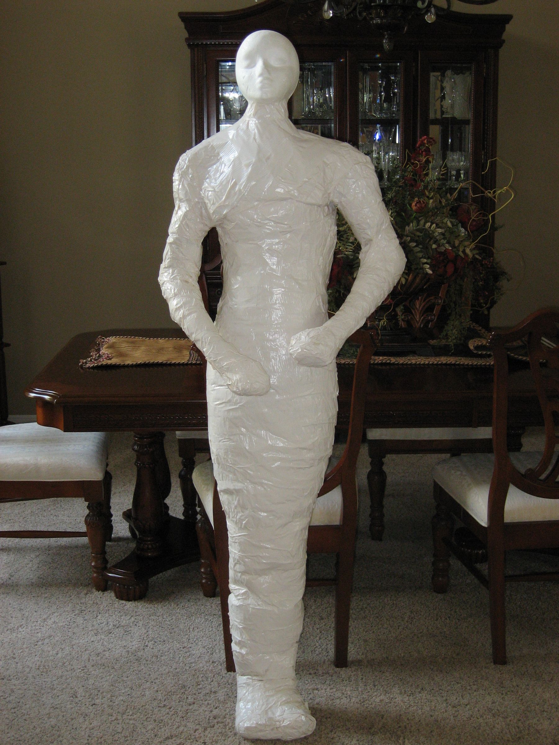 Duct Tape Mummy! - Instructables