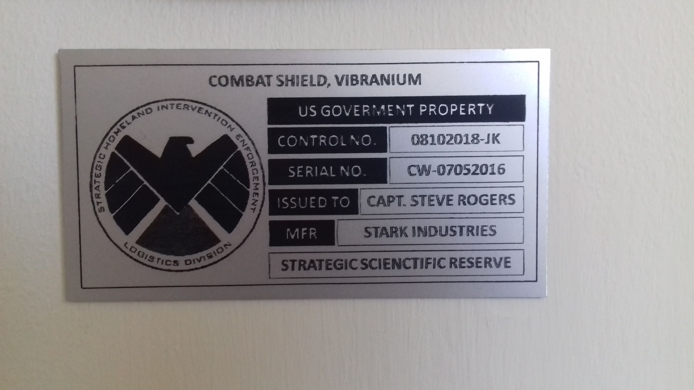 Cpt America Shield : 4 Steps - Instructables