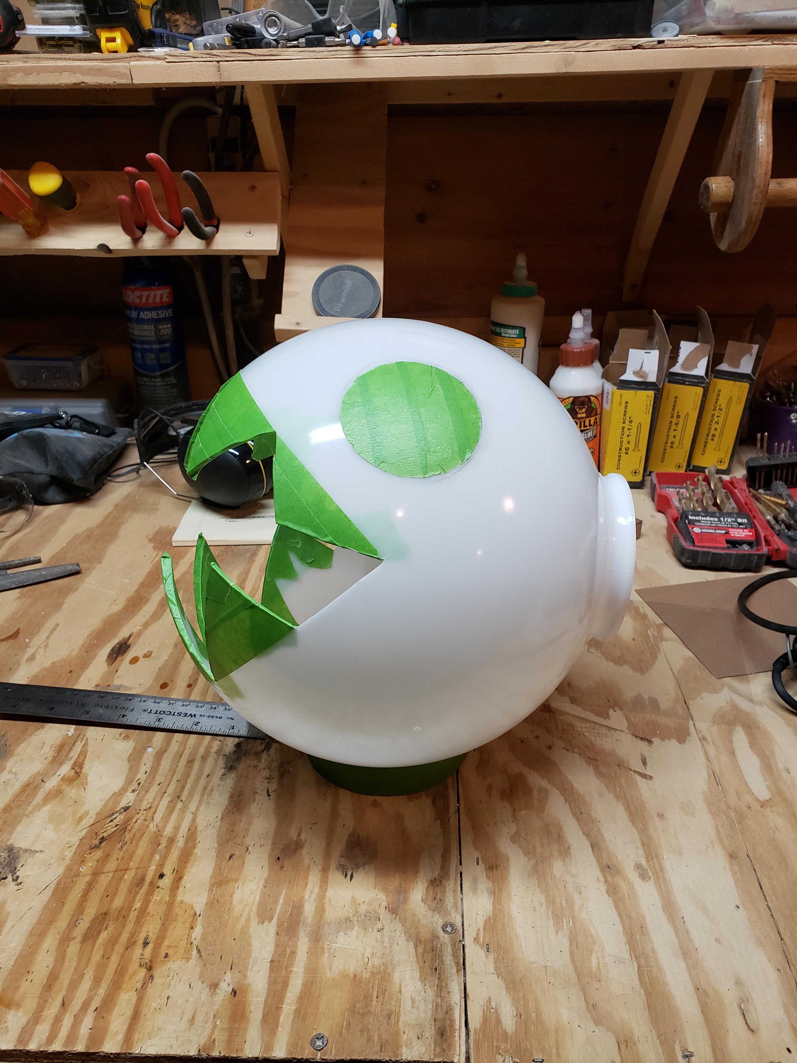 Chain Chomp Wall Lamp : 10 Steps (with Pictures) - Instructables