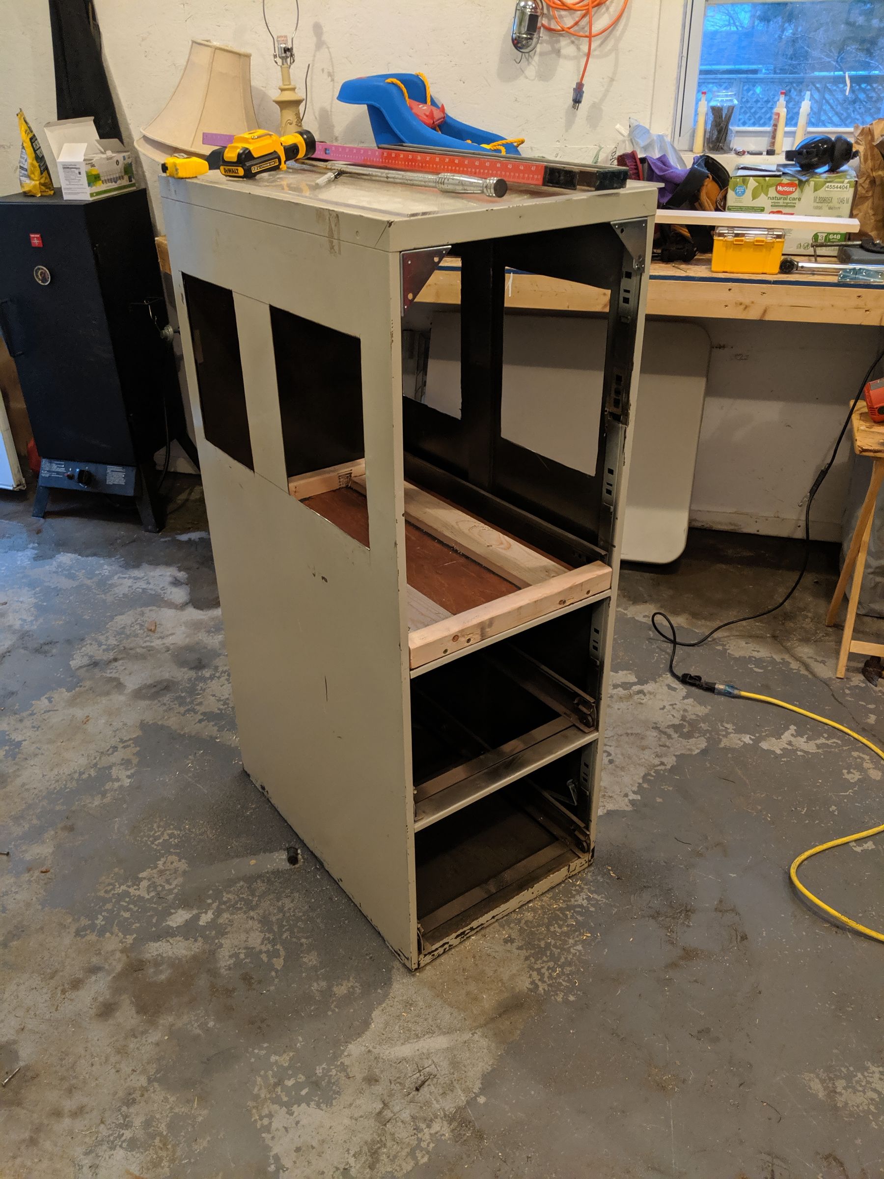 Filing Cabinet 3d Printer Enclosure : 6 Steps (with Pictures ...