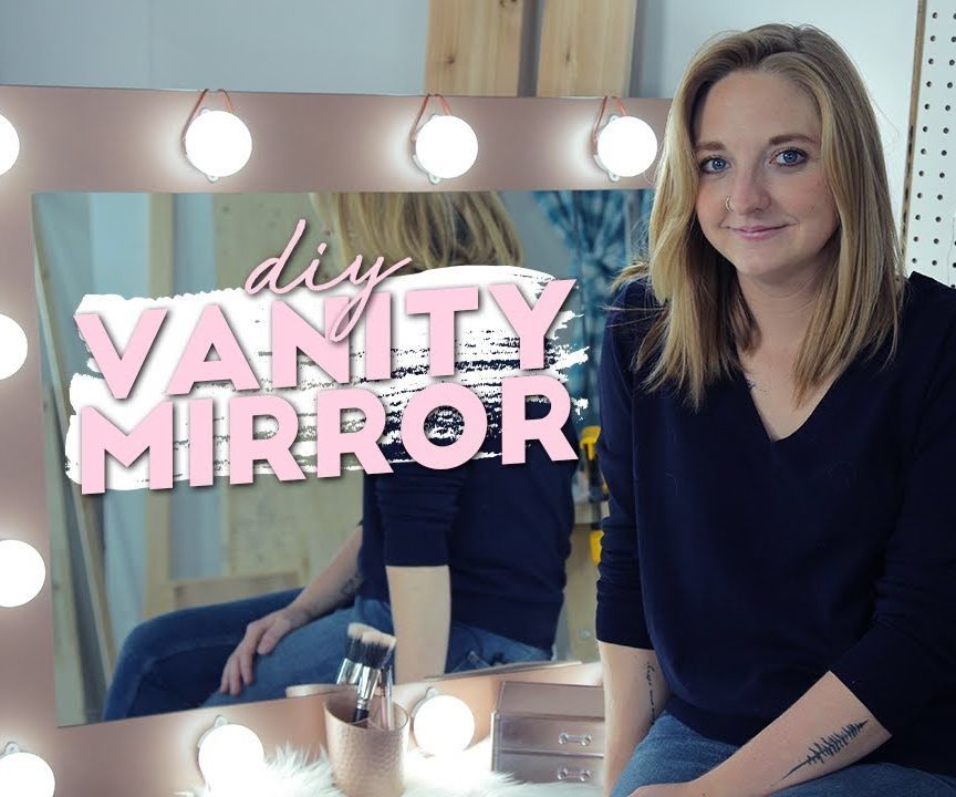 Diy Lighted Makeup Mirror