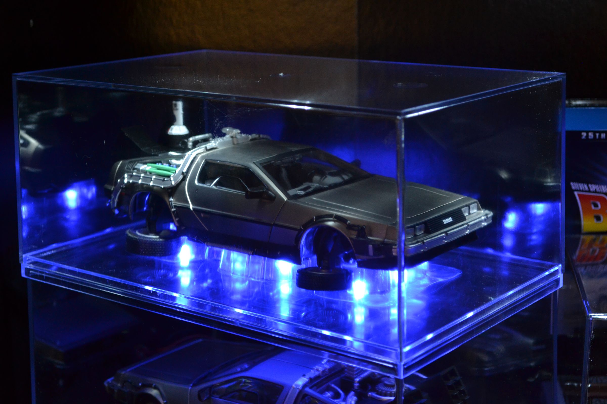 Back to the Future Model DeLorean Interactive Display : 6 Steps ...