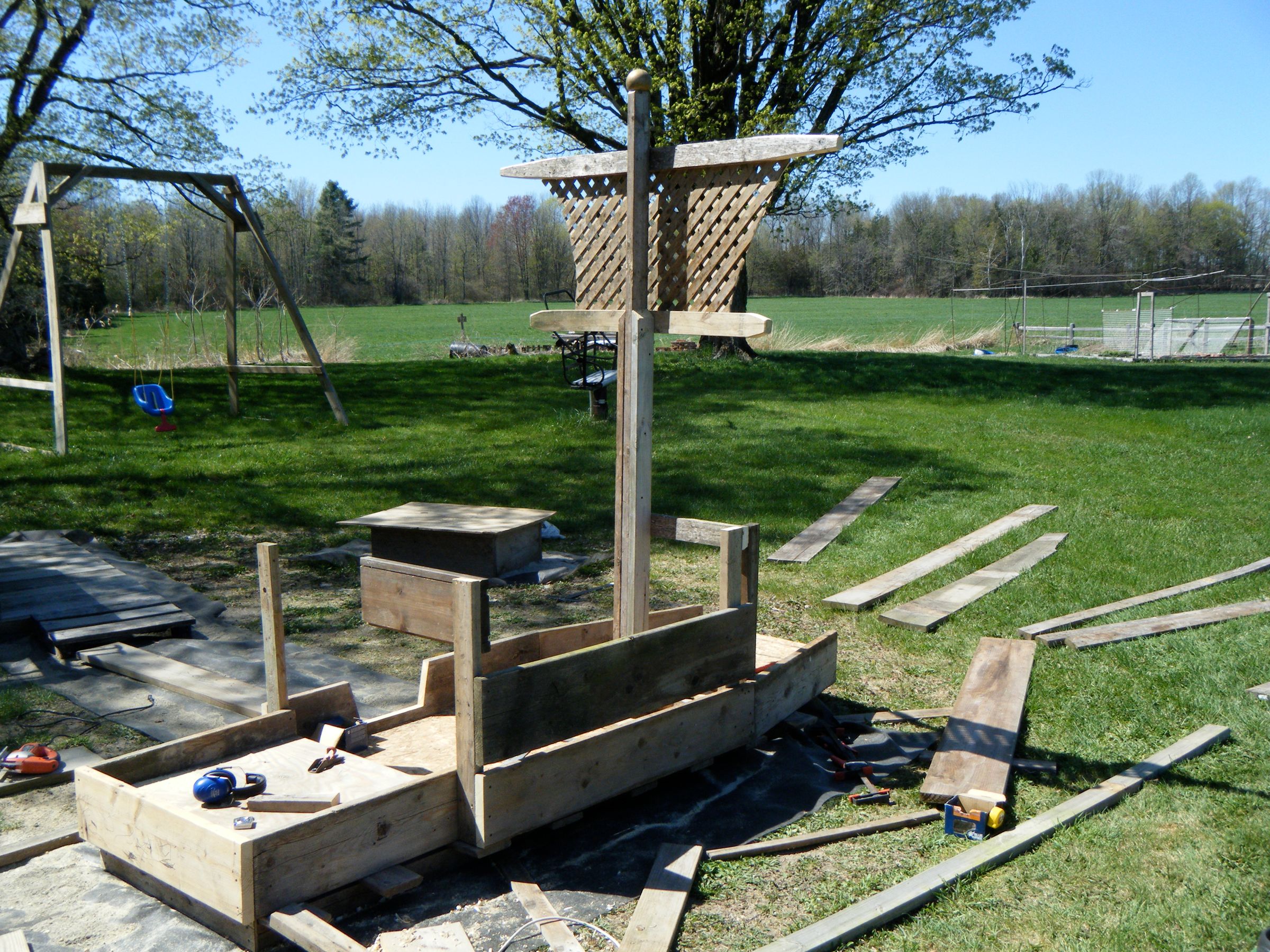 Pallet Pirate Ship : 25 Steps (with Pictures) - Instructables