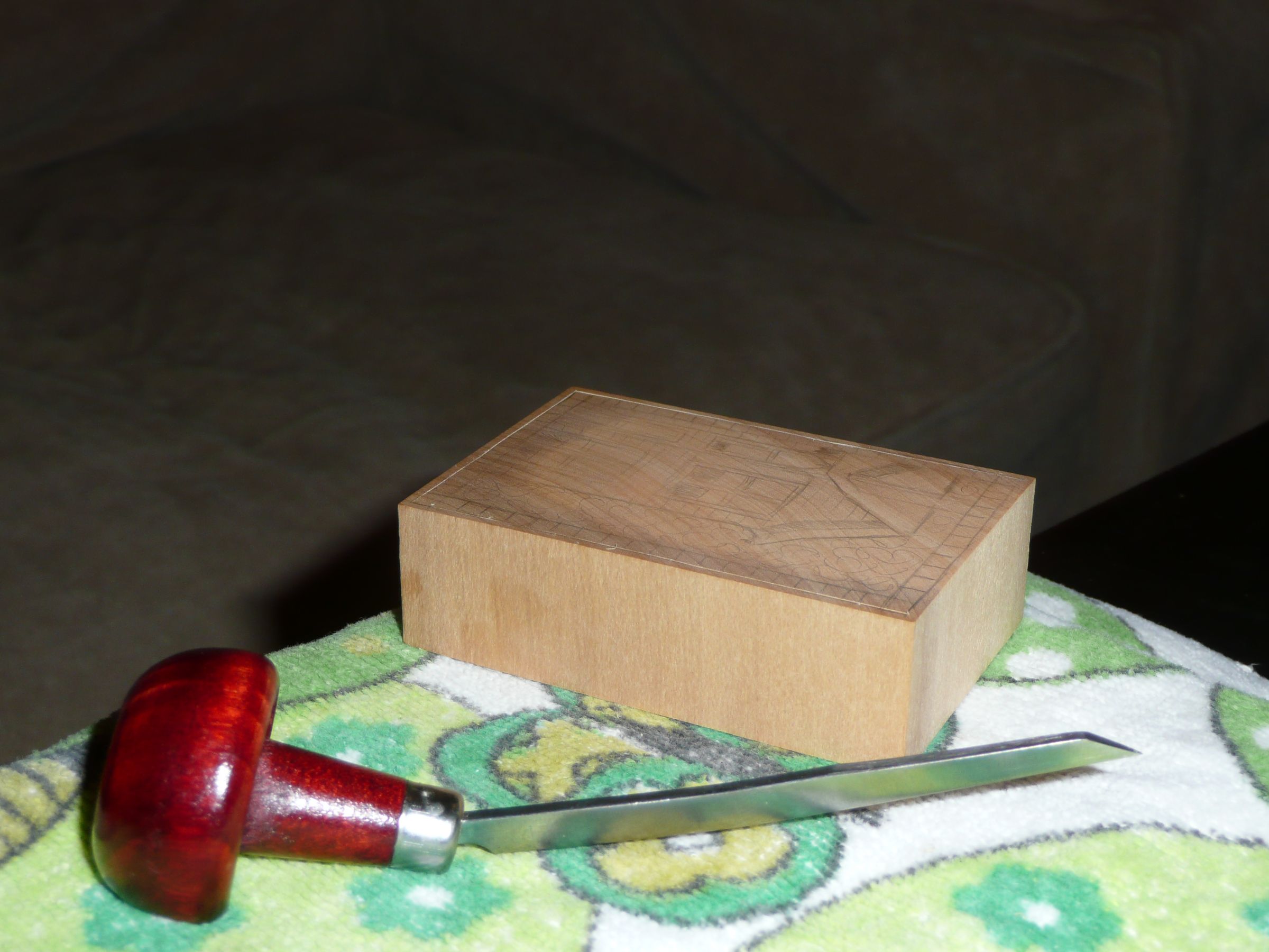 Creating, Cutting and Printing Your Own Woodblock : 5 Steps (with ...