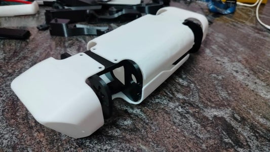 Quadruped Robot Alpha Esp32 Based Spot Micro Robot 14 Steps With