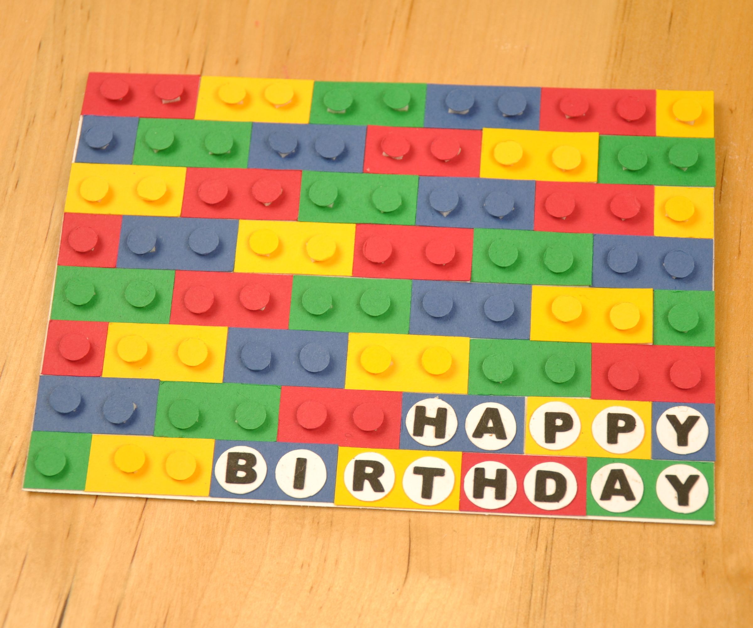3D LEGO Card : 4 Steps (with Pictures) - Instructables