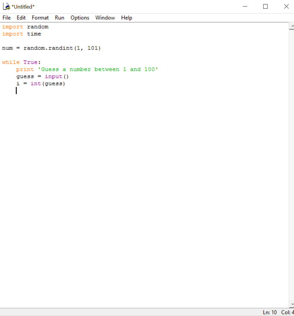 How To Make A Python Guessing Game 7 Steps Instructables