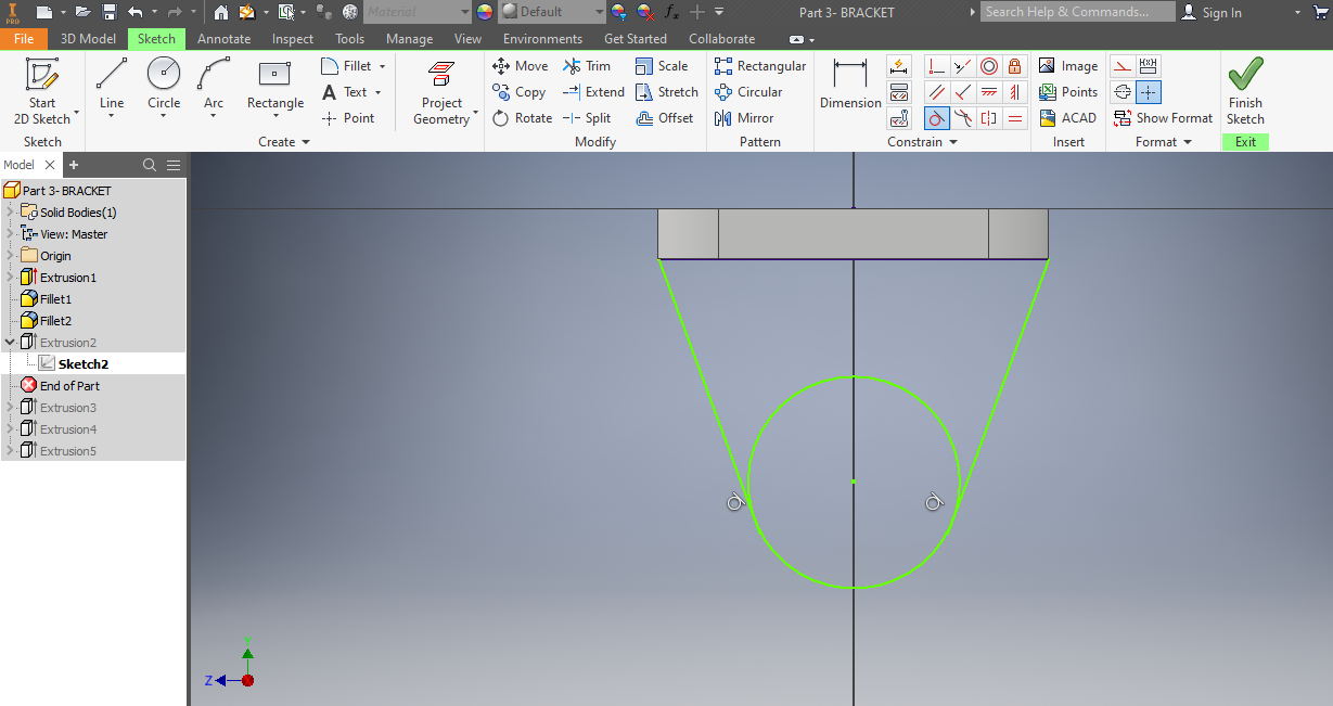 Bracket Model on Autodesk Inventor : 20 Steps - Instructables