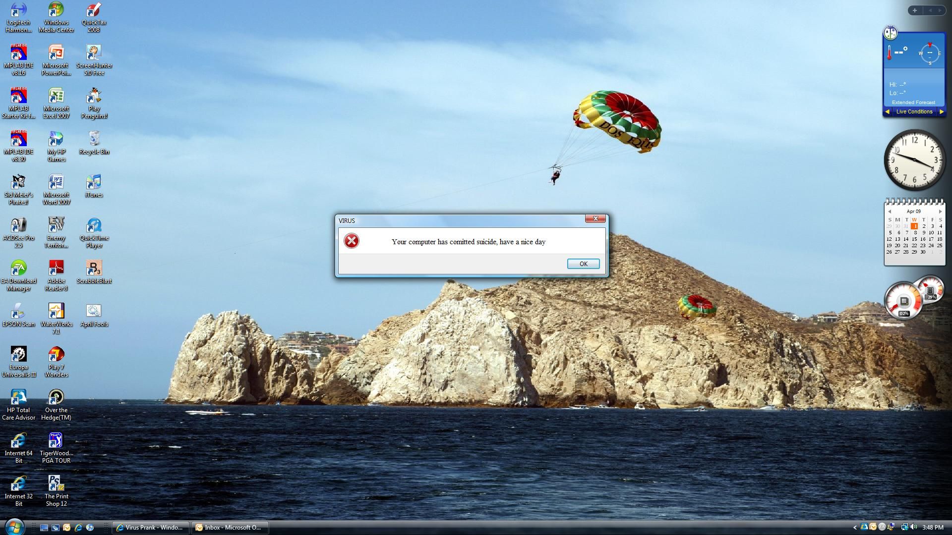 Ultimate April Fools Virus : 5 Steps - Instructables